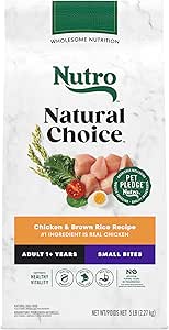 Amazon.com: Nutro Natural Choice Small Bites Alimento seco para perros ...