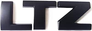 Amazon.com: OnlyYou.X Black LTZ Emblem LTZ Badge Compatible with Chevy ...