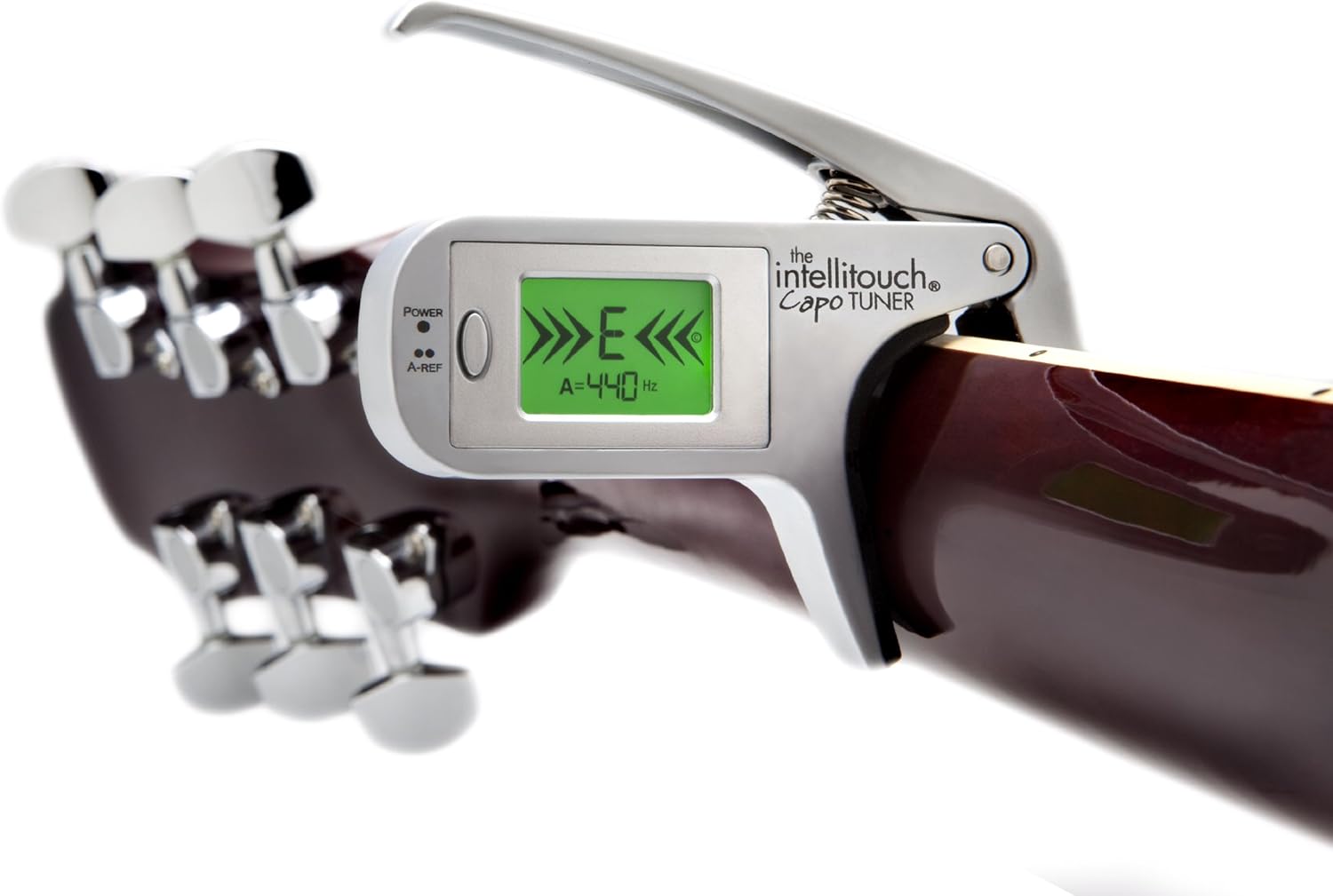 Amazon.com: Intellitouch CT1 Capo Tuner - Silver : Musical Instruments