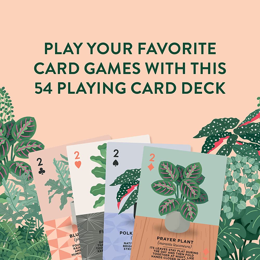 Snapklik.com : Ridleys Games: Houseplants Playing Cards 52 Unique Hand ...