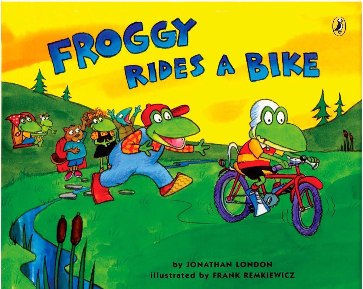 Froggy Rides a Bike: London, Jonathan, Remkiewicz, Frank: 9780142410677 ...