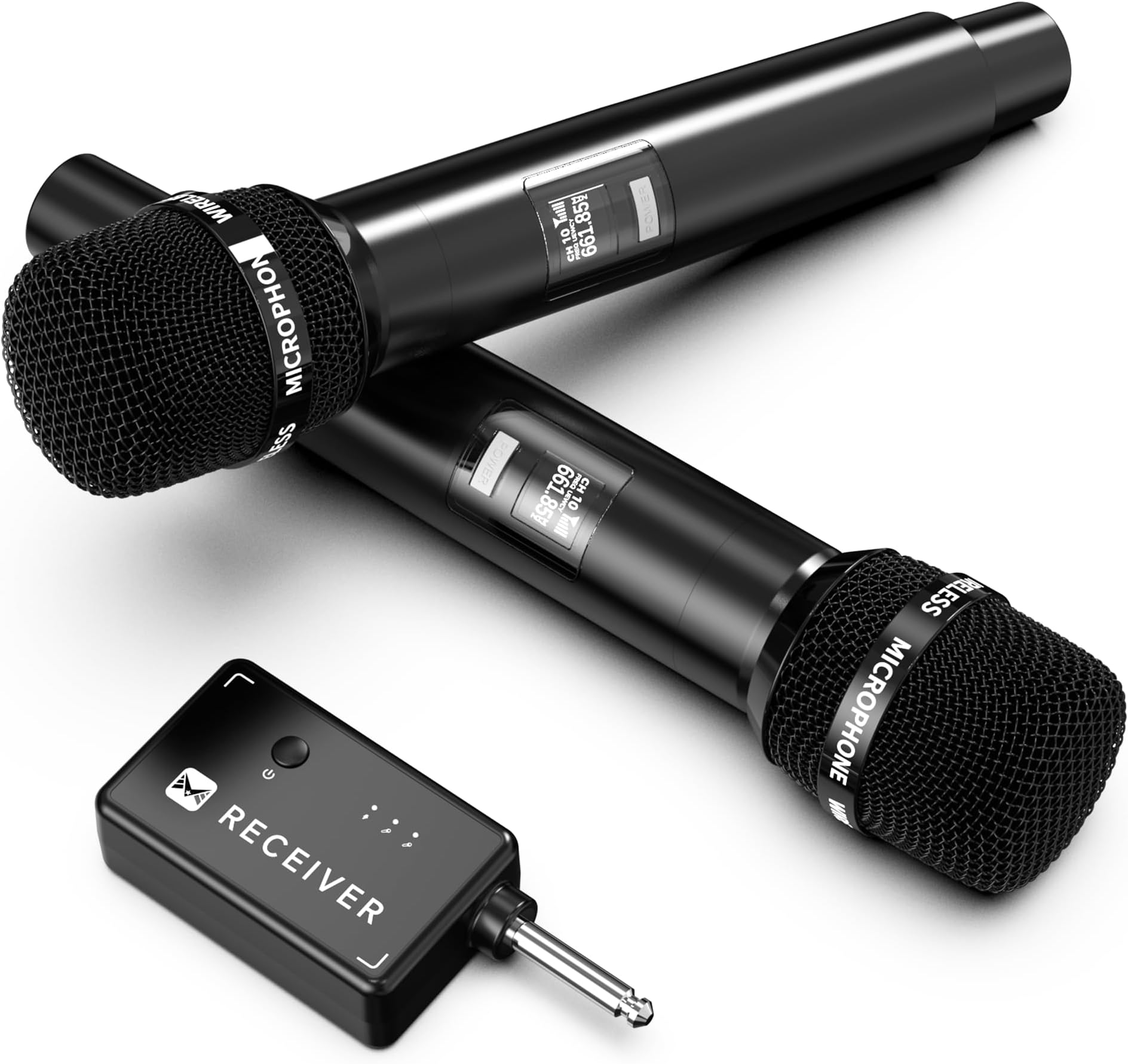 Amazon.com: Wireless Microphones, Wireless Microphone with One-to-One ...
