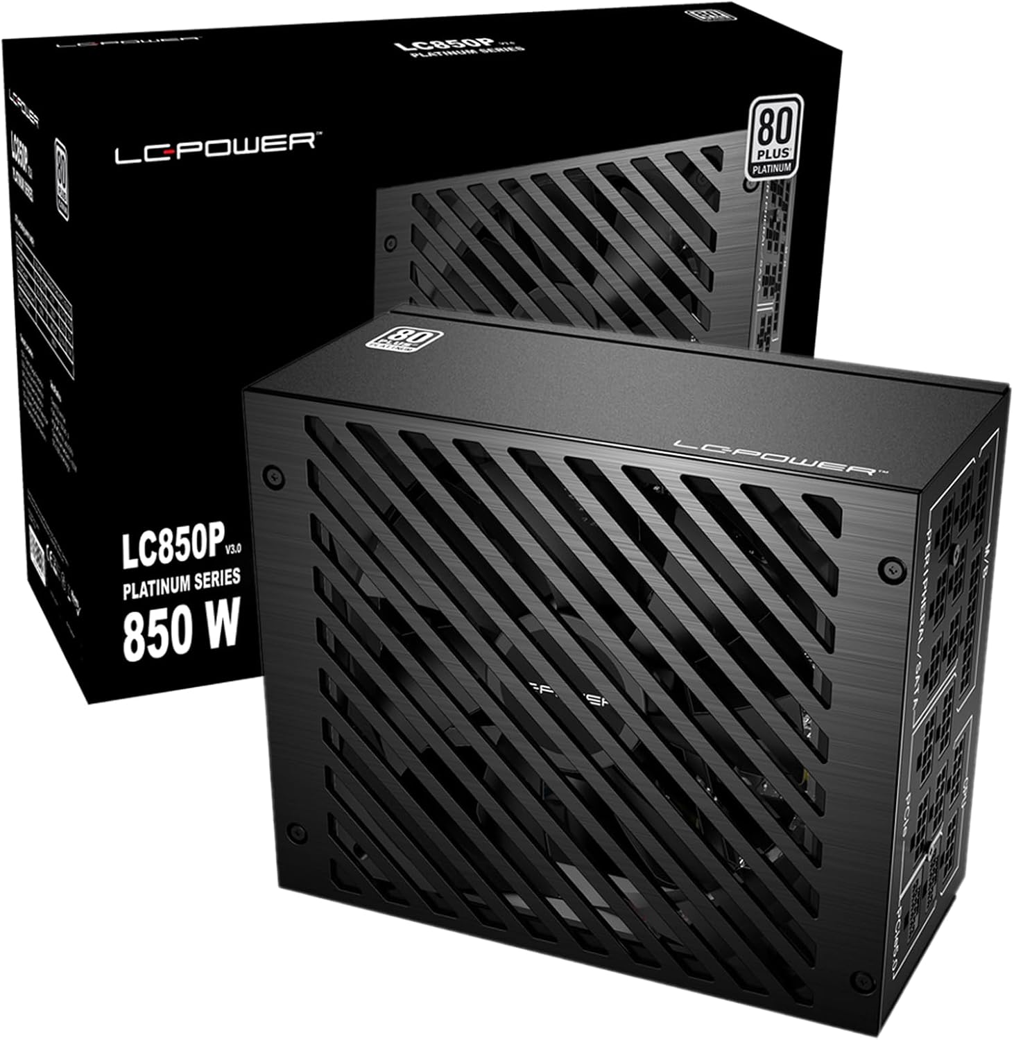 Amazon.com: LC-POWER Gaming PC Power Supply, 850W PSU 80+ Platinum ...