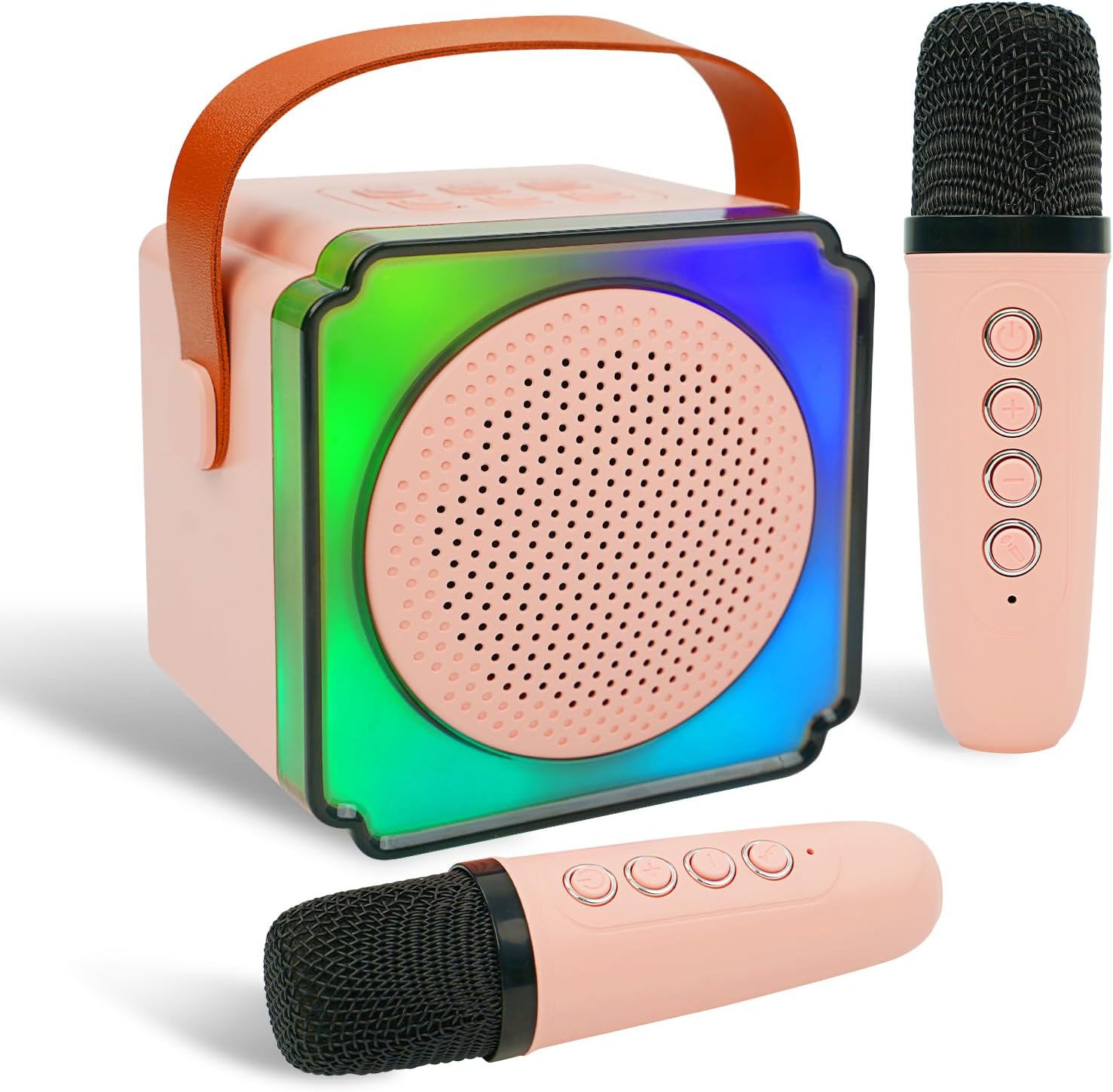 Amazon.com: Mini Karaoke Machine, Portable Karaoke Machine with 2 ...