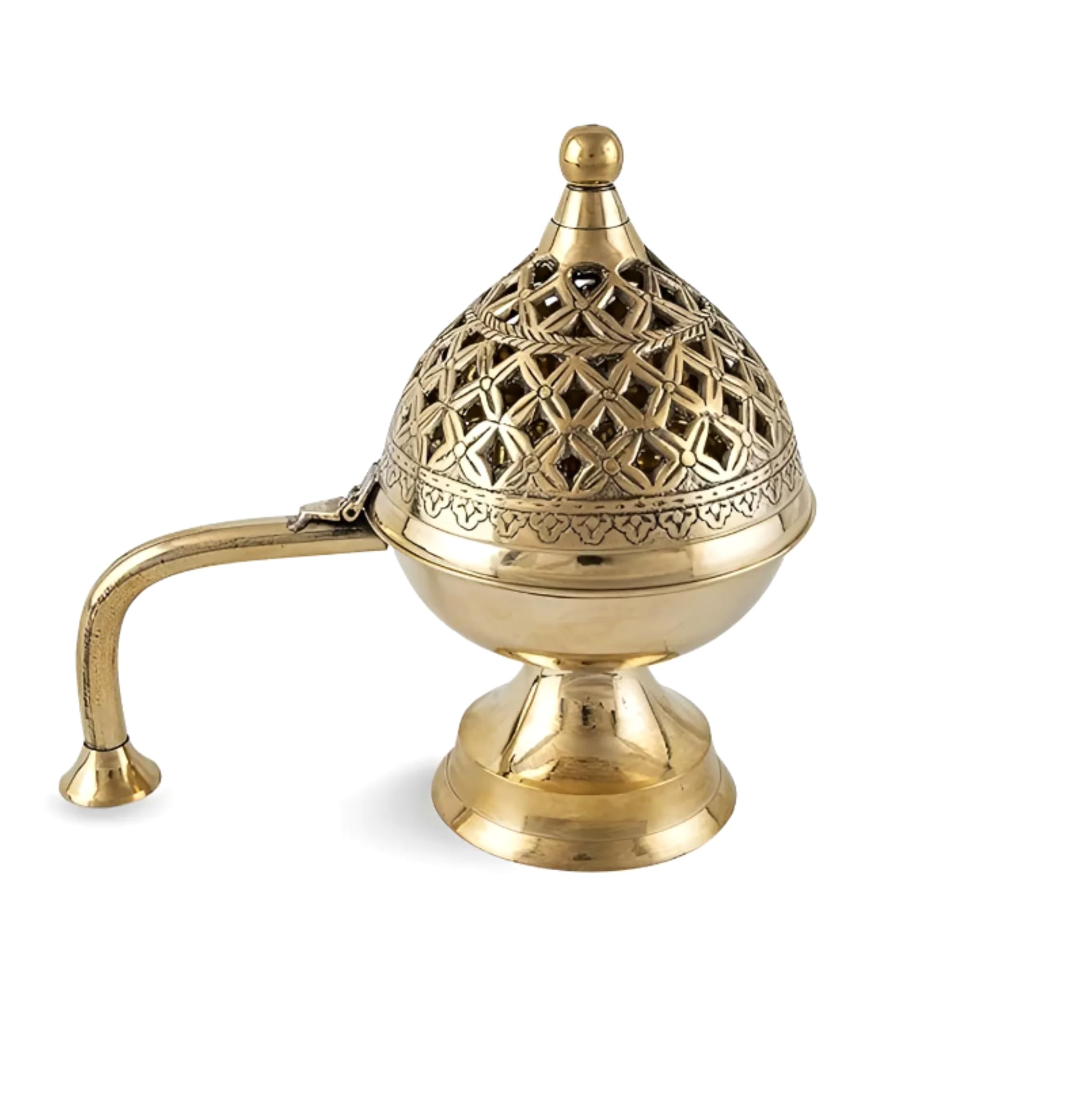 Trinity Designs Brass Dhoop Dani for Puja | Traditional Insence Holder ...