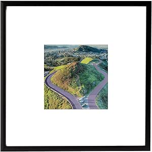 Amazon.com: 8x8 inch Modern Square picture frame, Aluminum Matte Black ...