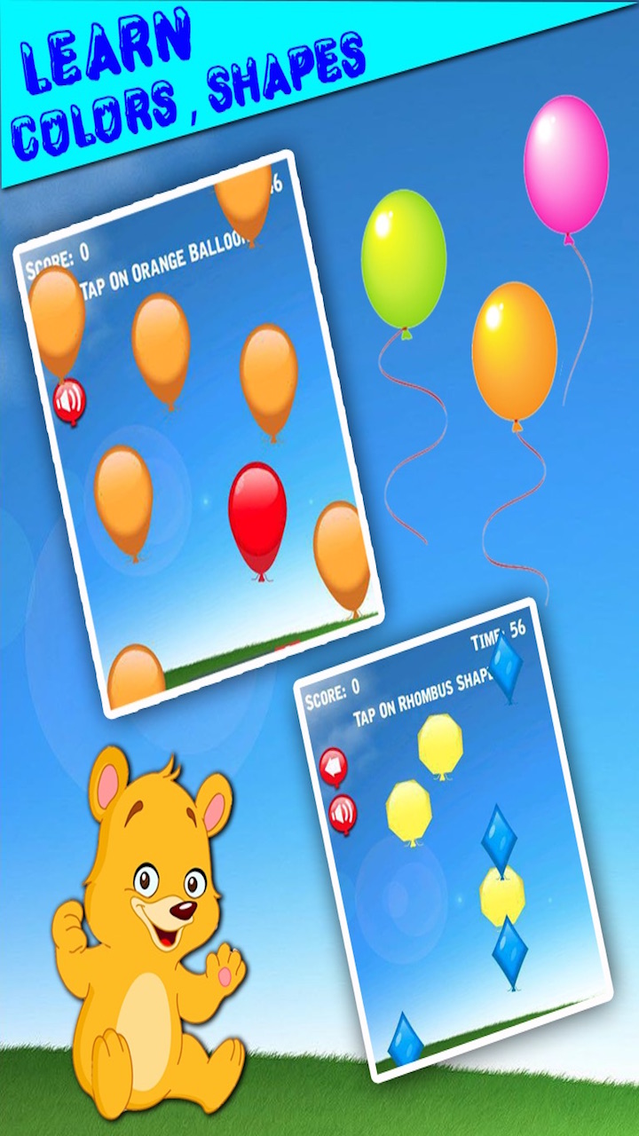 Balloon Pop Fun For Kids - App on Amazon Appstore