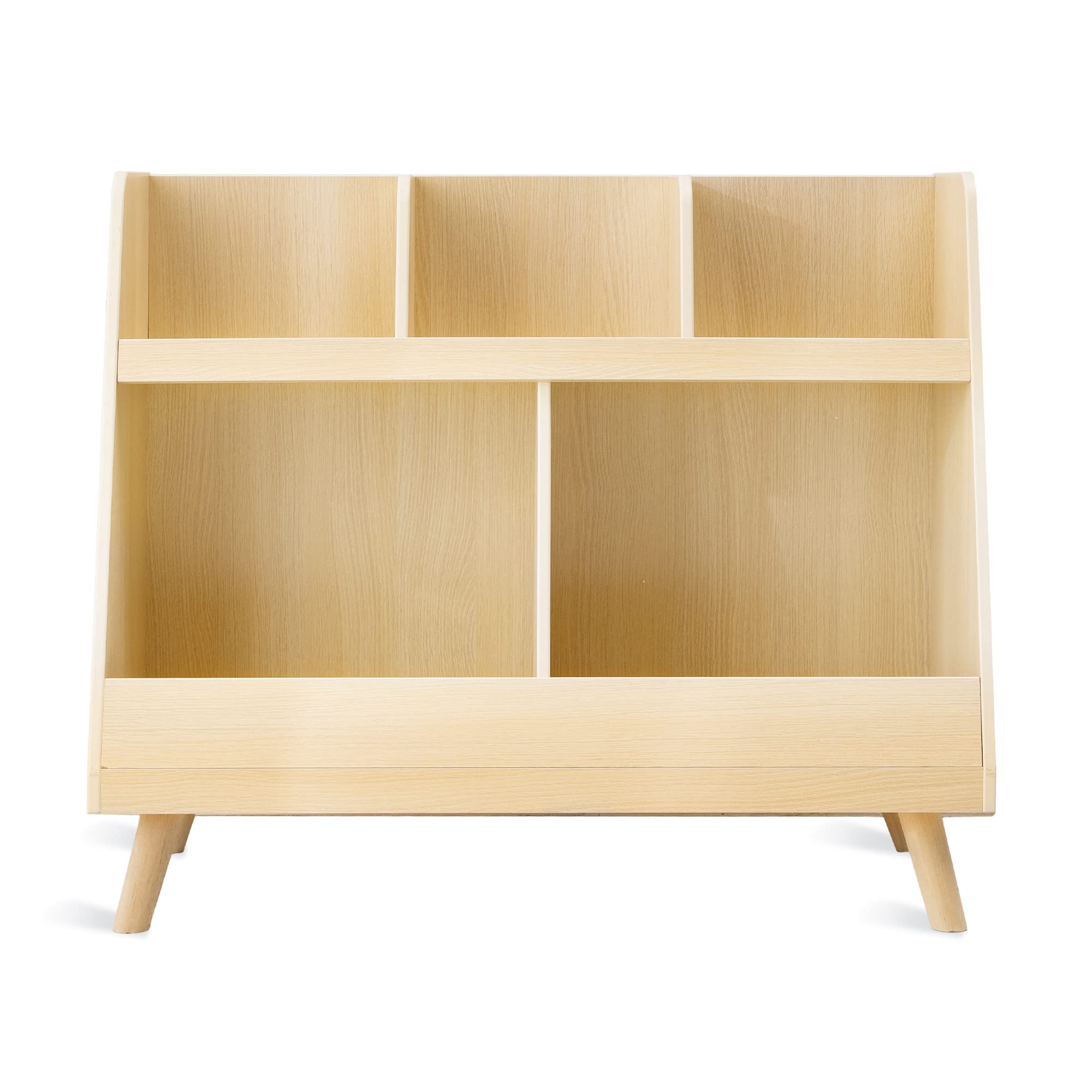 Amazon.com: Curipeer Kids Bookshelf, Baby Book shelf and Toy Organizer ...