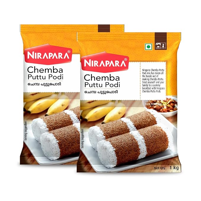 Amazon.com : Nirapara Chemba Puttu Podi 1kg : Rice Flours : Grocery ...