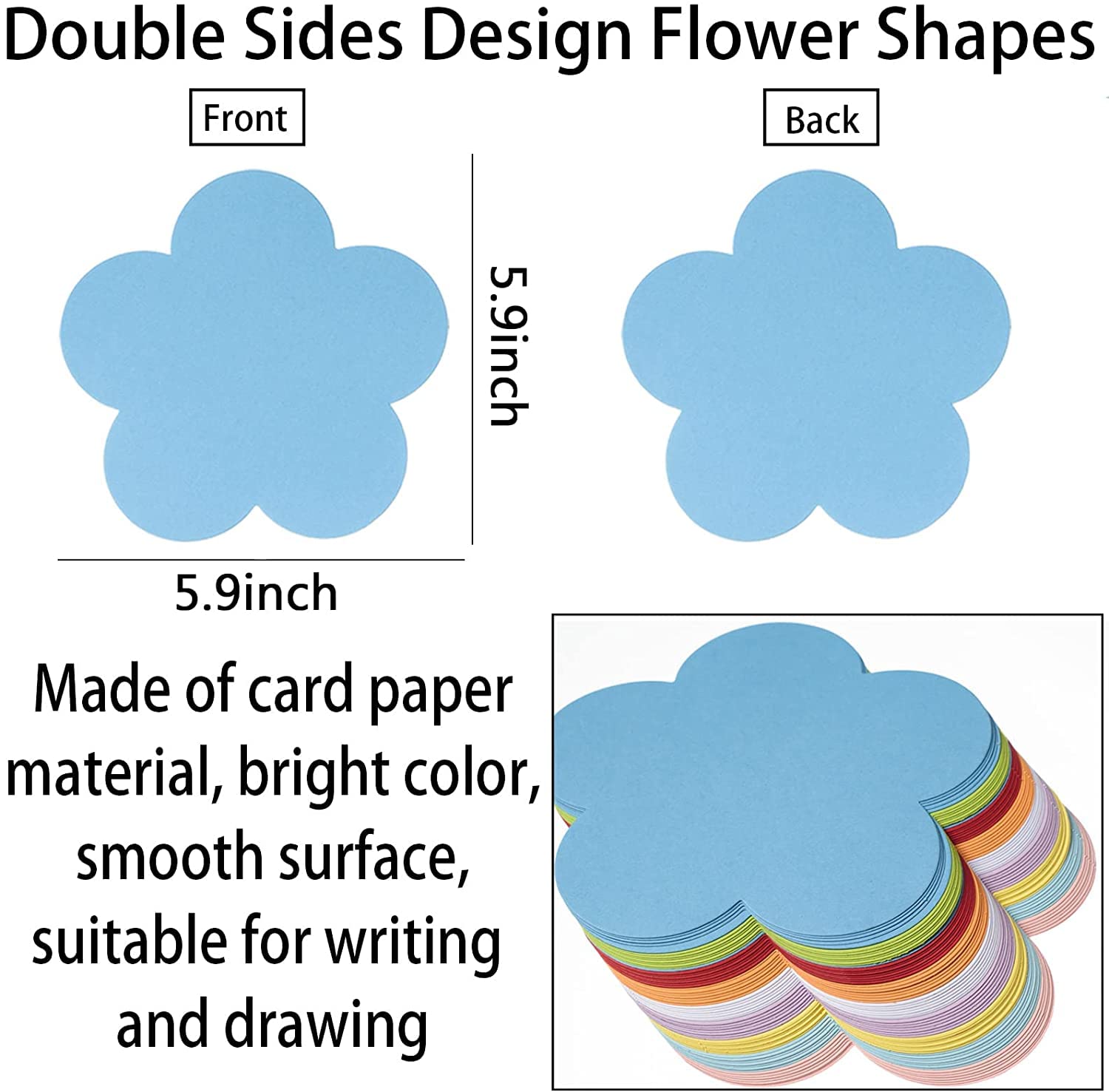 Printable Cut Out Flower Shape