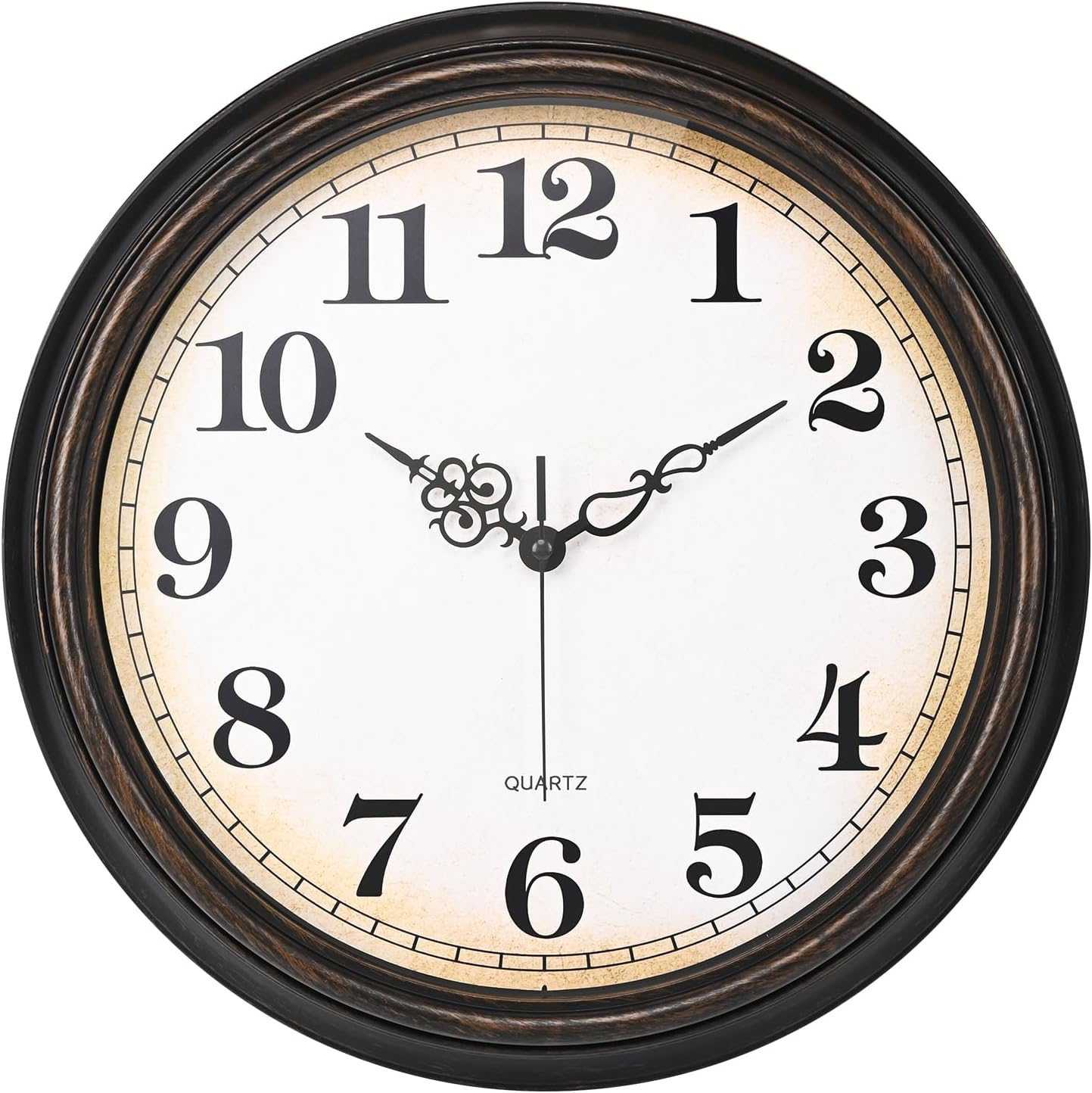 Amazon.com: Yoiolclc Large Wall Clock 16 Inch Silent Non-Ticking ...