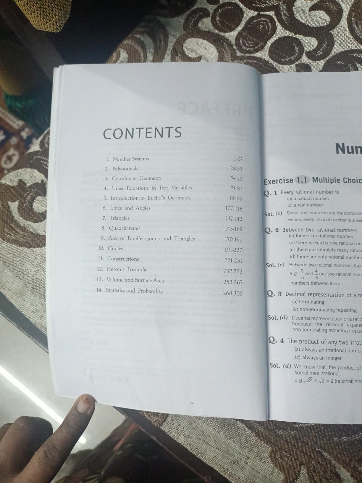 (OLD EDITION) NCERT Exemplar Problems Solutions Mathematics class 9th ...