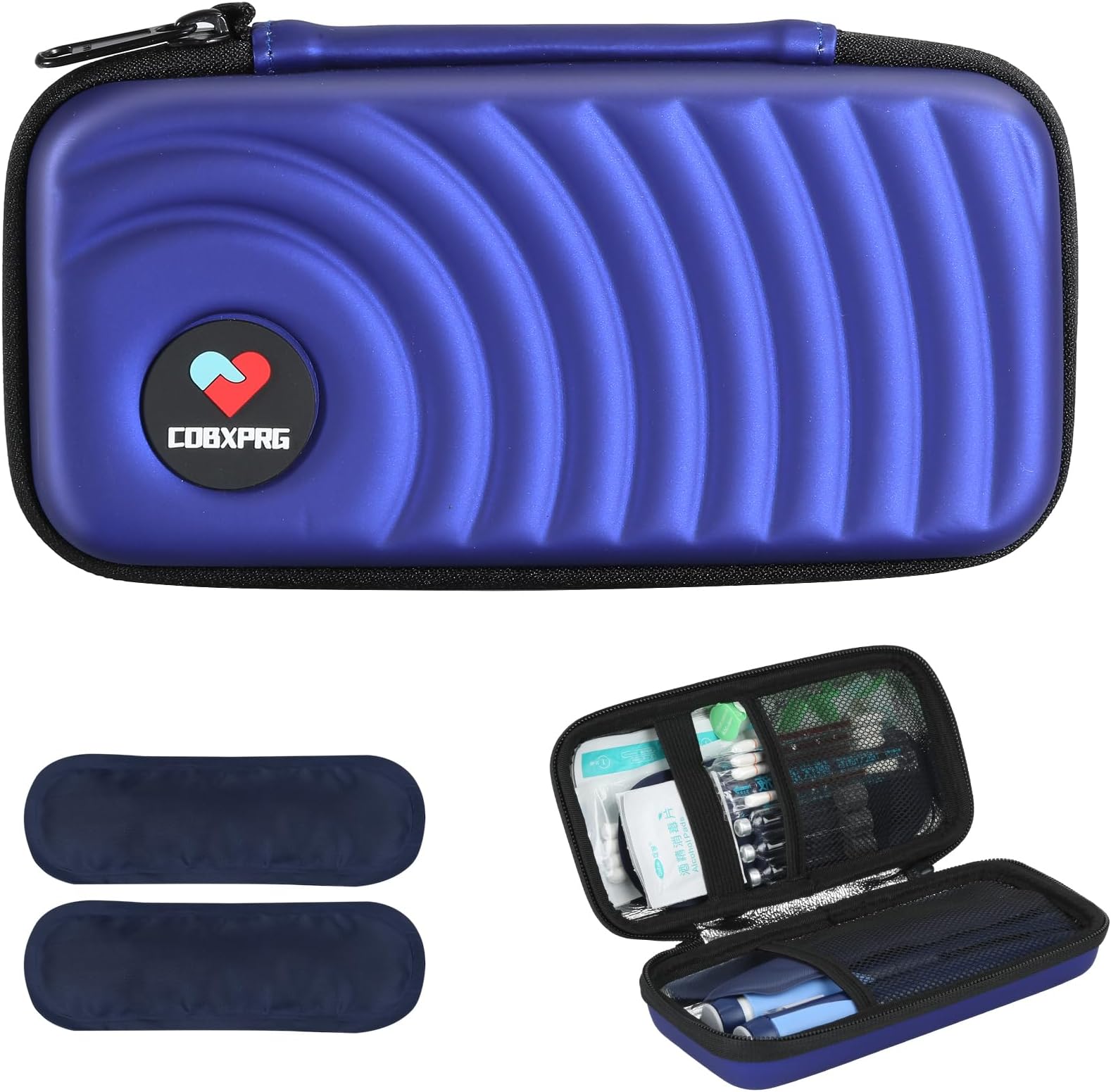 Amazon.com: CDBXPRG Insulin Cooler Travel Case,Diabetic Cold Pack ...