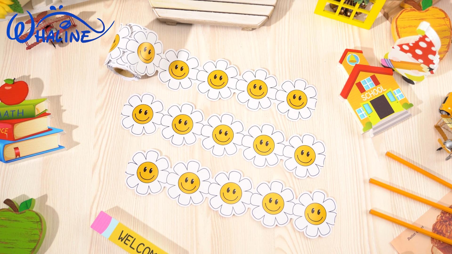 Composition Notebook Decorations 10.0meter Boho Daisy Flower Bulletin ...