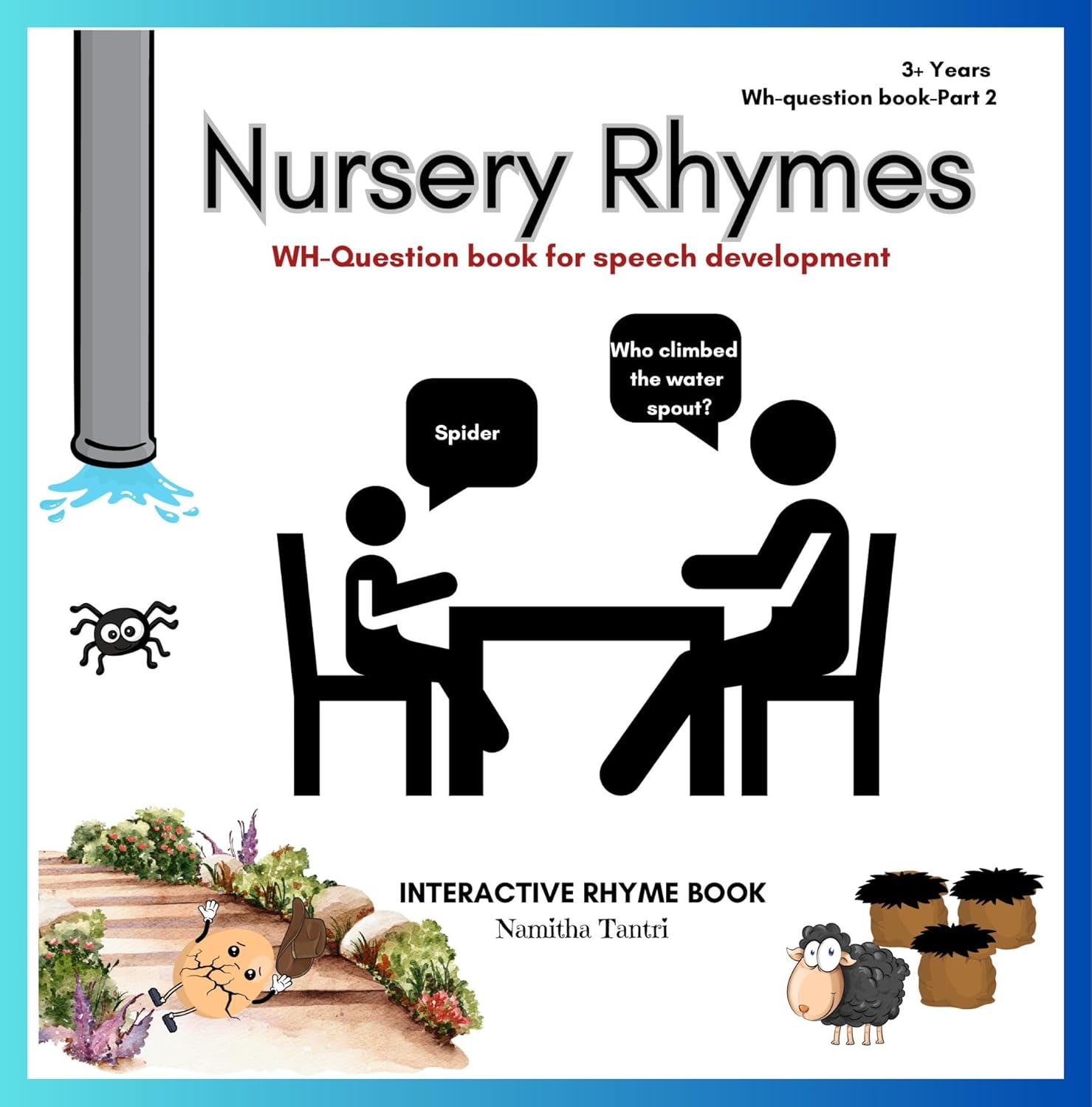 Interactive nursery rhyme: WH-Question book for speech development (Let ...
