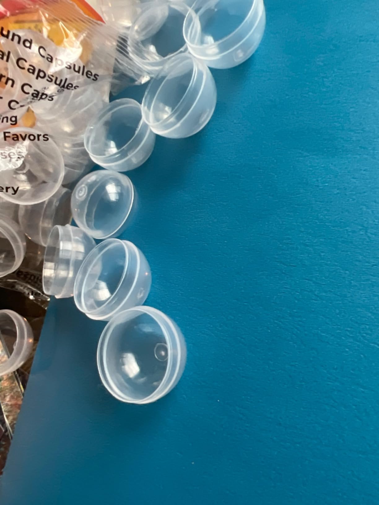 $3/mo - Finance Vending Machine Capsules - 50 Pcs Toy Capsules - Clear ...