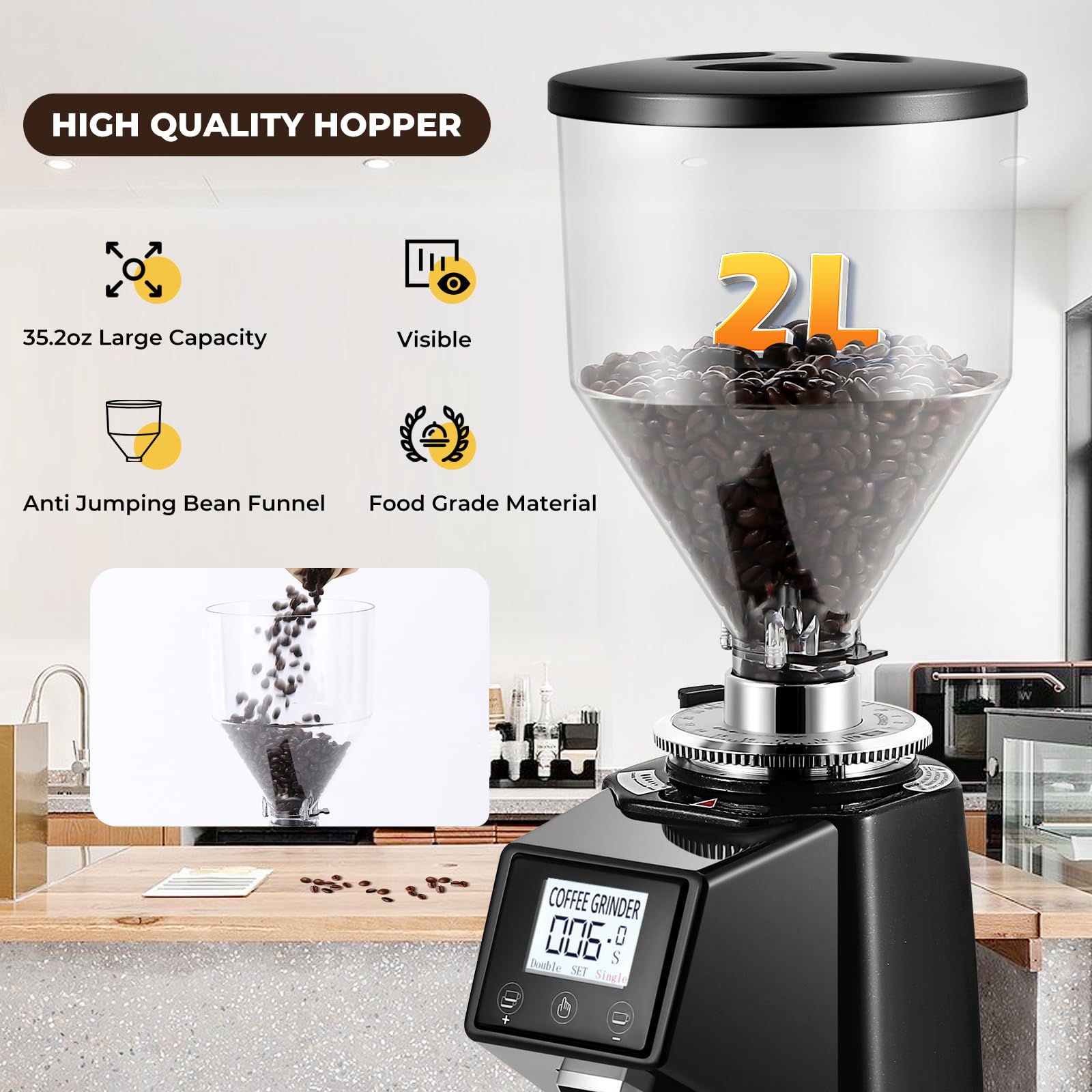 Electric Coffee Grinders Commercial Coffee Grinder Espresso Coffee