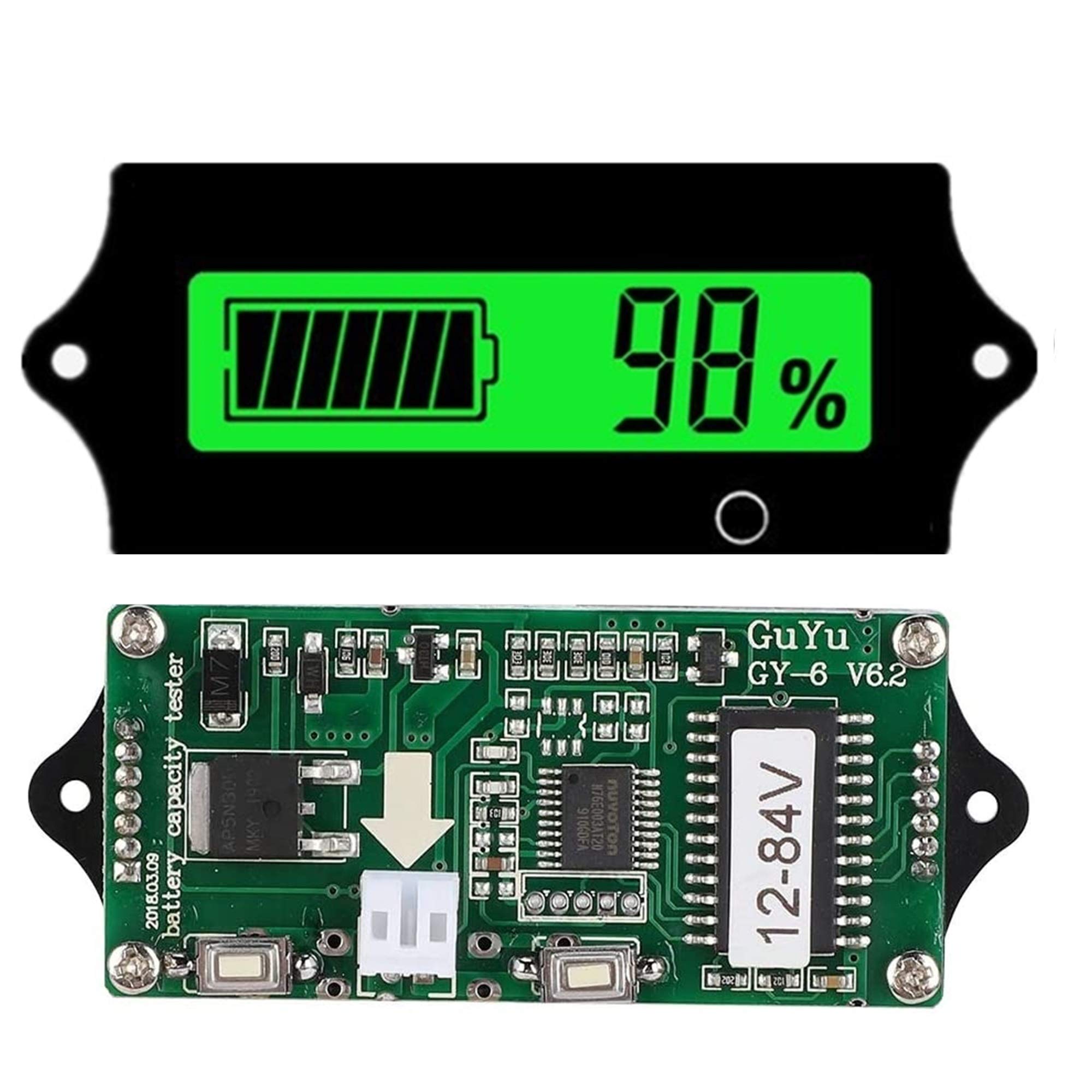 Snapklik.com : RV Battery Capacity Indicator 12/24/36/48V DC Battery ...
