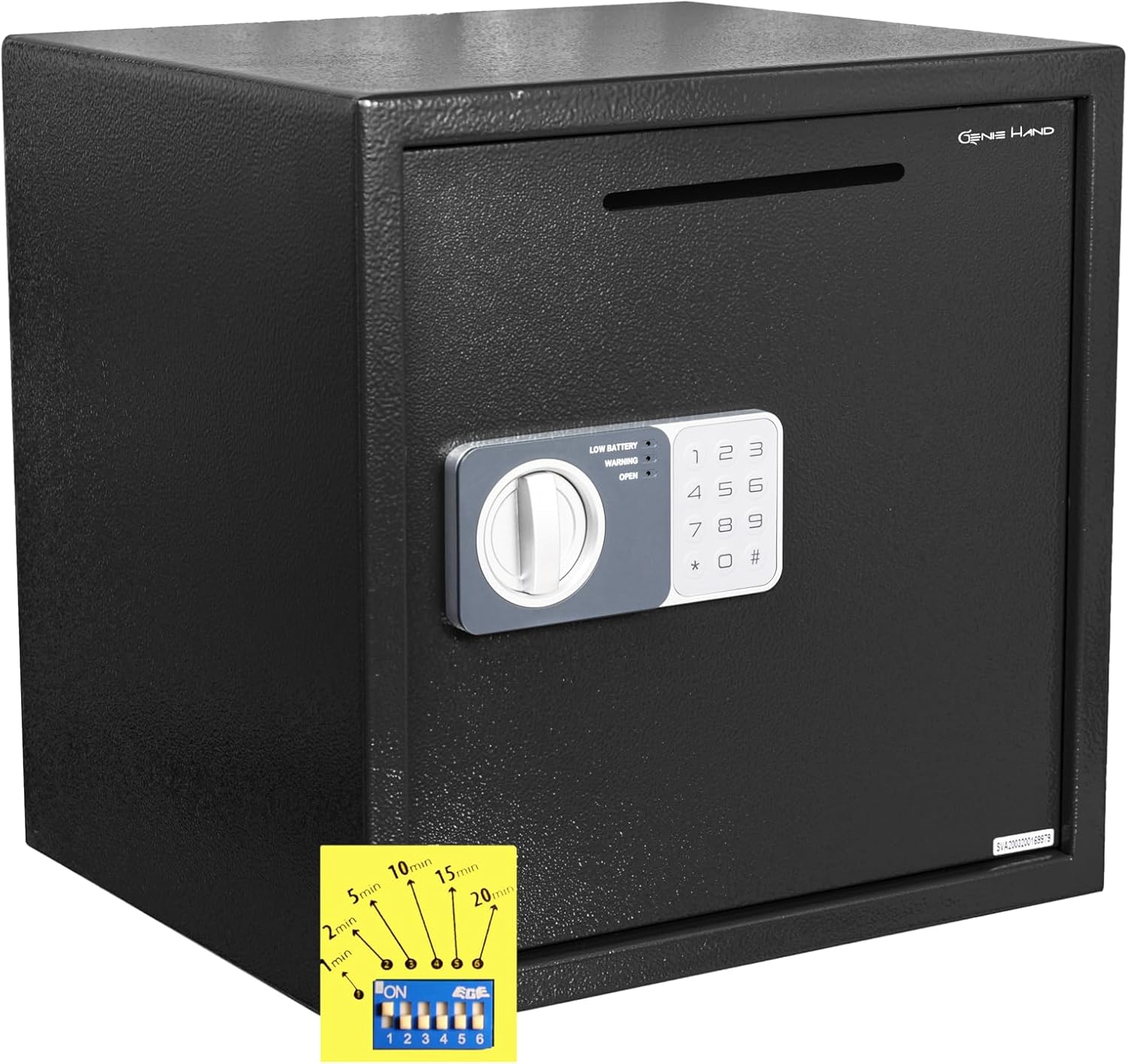 Genie Hand – Time Delay Safe, Anti Robbery Safe Box, Timed Controlled ...