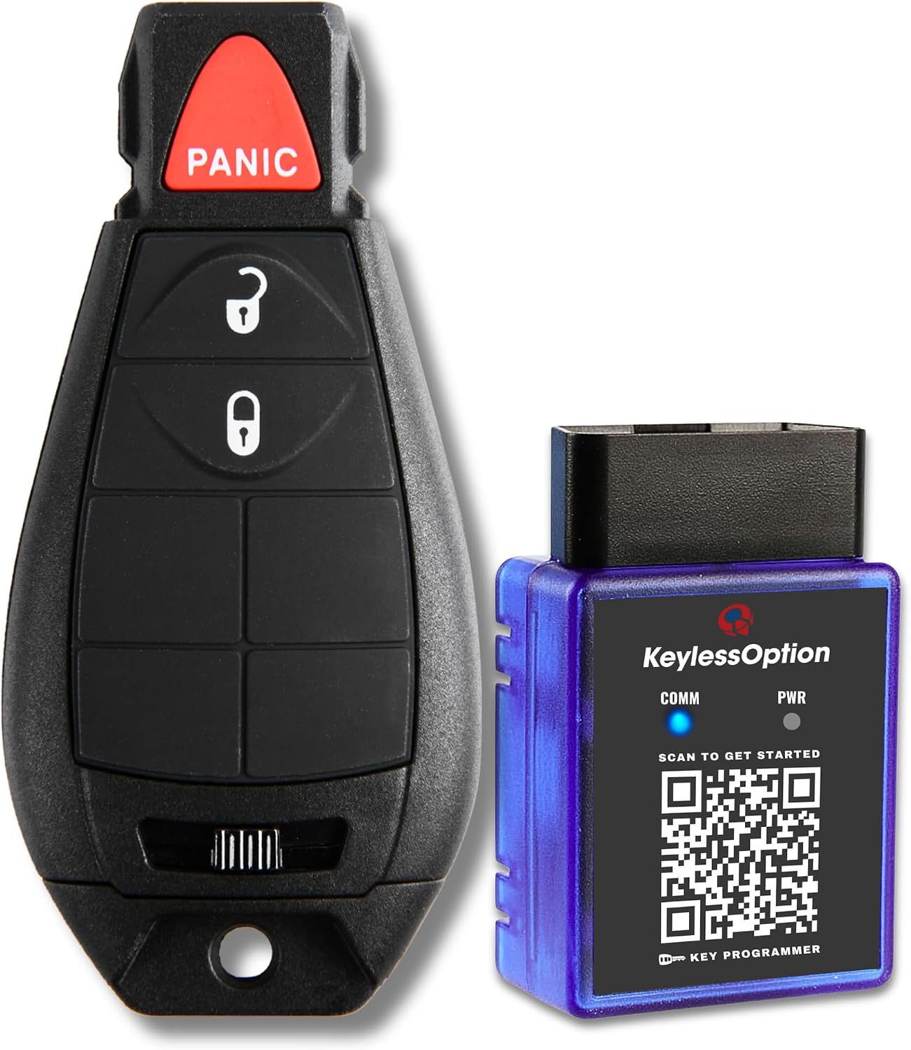 KeylessOption - Programador de llaves OBD con 3 botones Fobik de ...