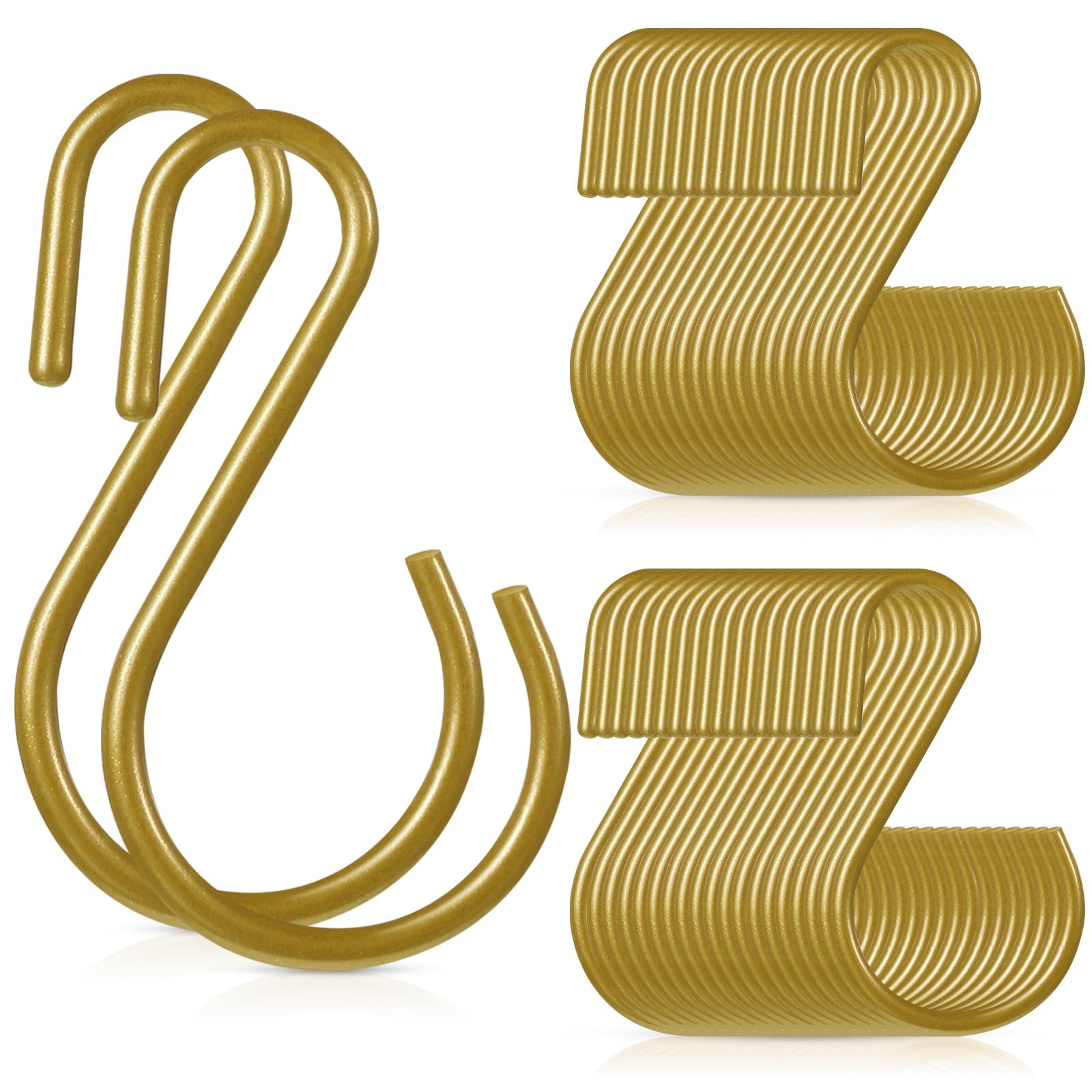 Amazon.com: Sratte S Hooks Bulk Mini S Shaped Hooks for Hanging 1.8 ...