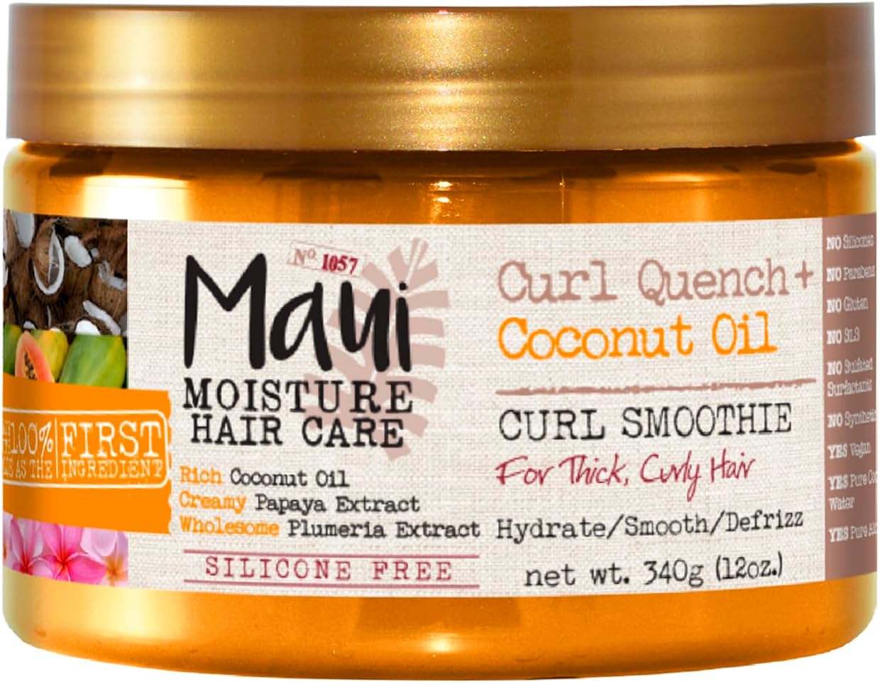 Amazon.com: Cantu Coconut Curling Cream with Shea Butter for Natural ...