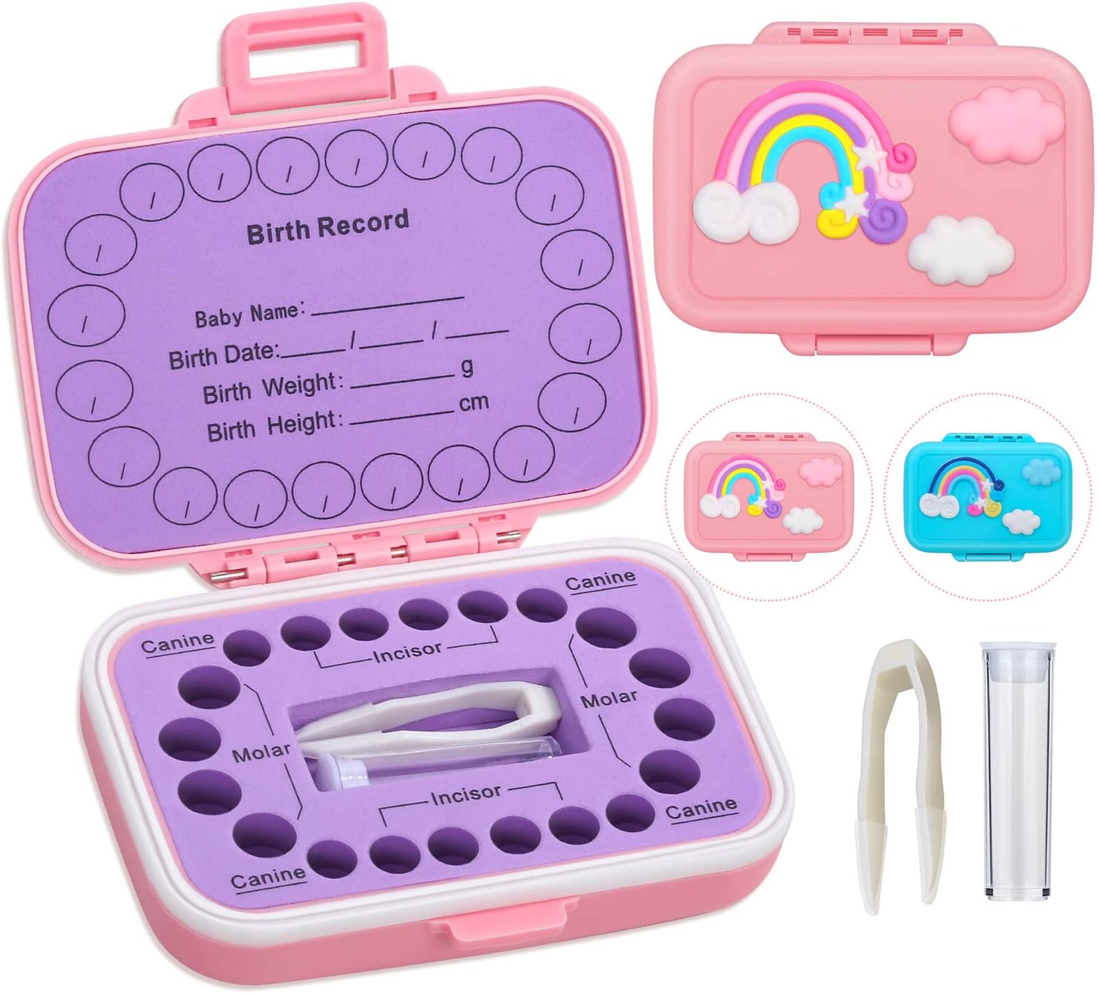 Amazon.com : Tooth Fairy Gift Kit for First Lost Tooth – 6-Piece ...