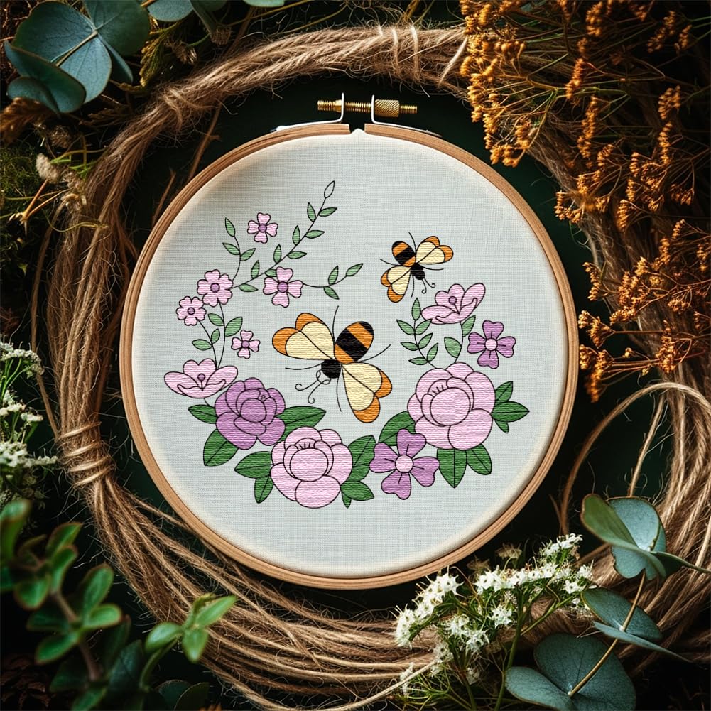 Embroidery Stick And Stitch 4 Sheets Water Soluble Embroidery Patterns ...