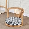 Amazon.com: Japanese Zaisu Meditation Chair with Armrests with Back ...