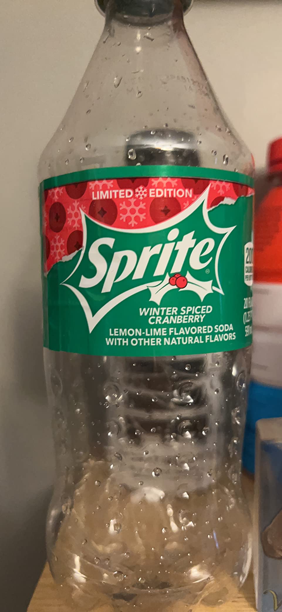 Amazon.com : Sprite Winter Spiced Cranberry 20oz : Grocery & Gourmet Food