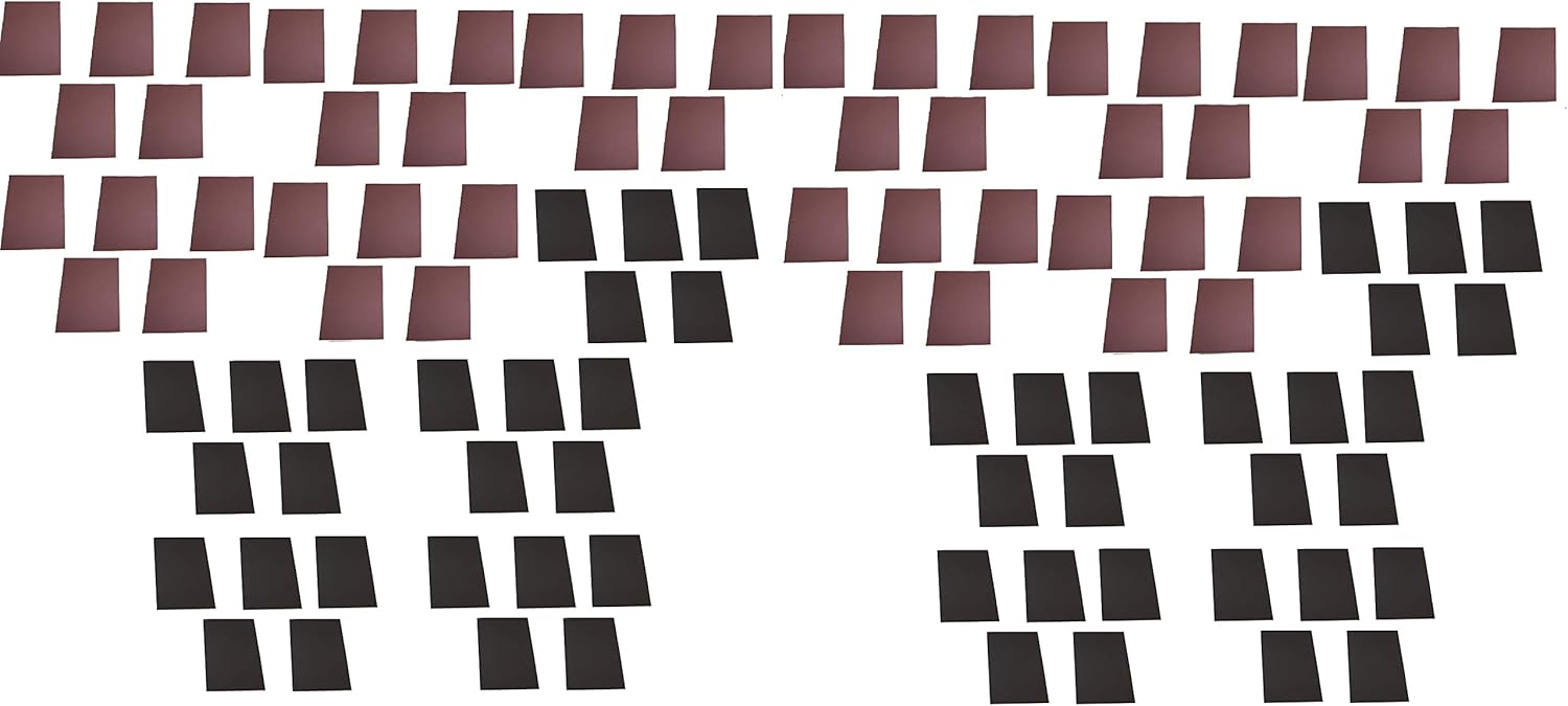 Amazon.com: (100) 8" x 11" Match Strike Paper Striker Sheet Adhesive ...