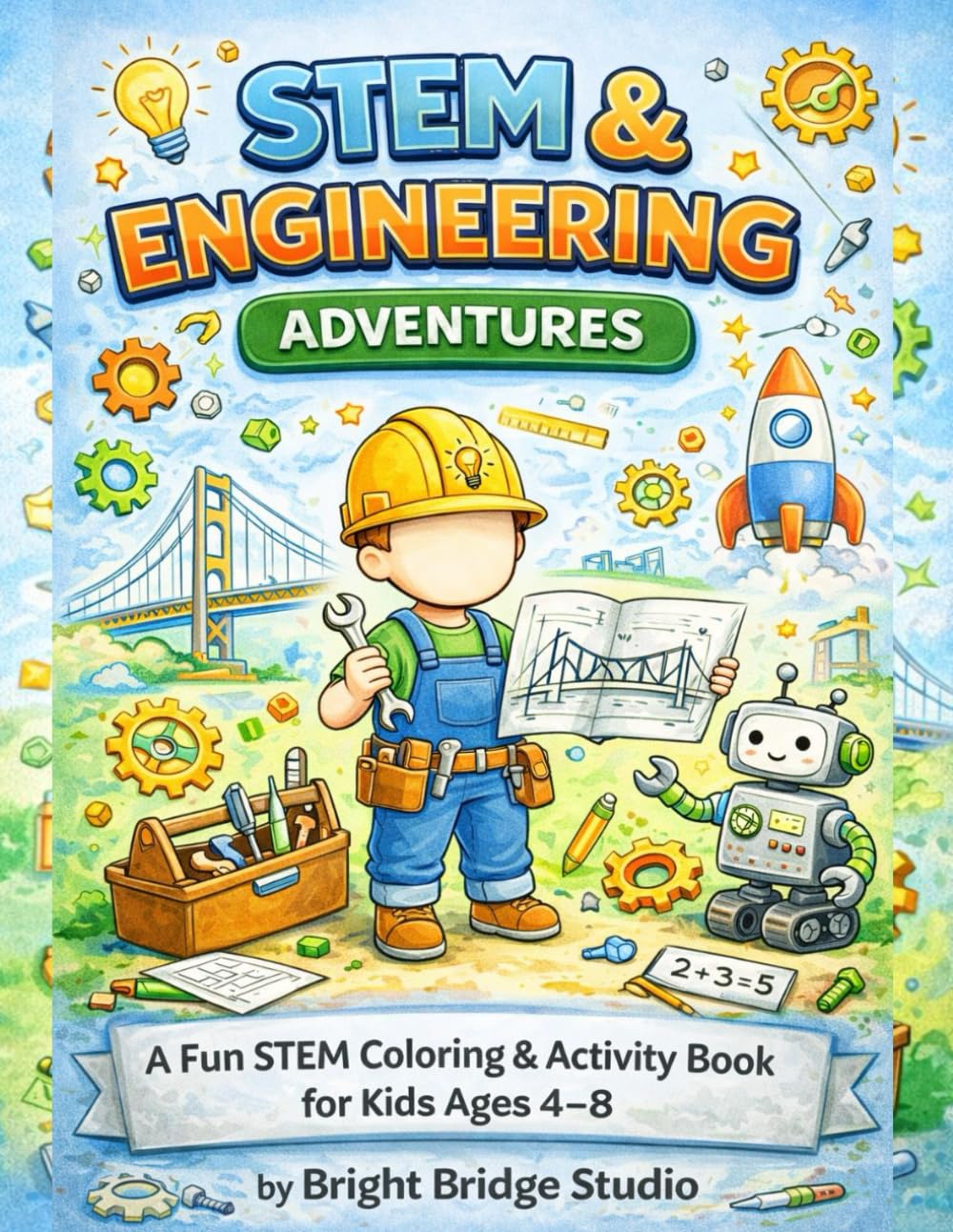 STEM & Engineering Adventures: A Fun Coloring and Activity Book for ...