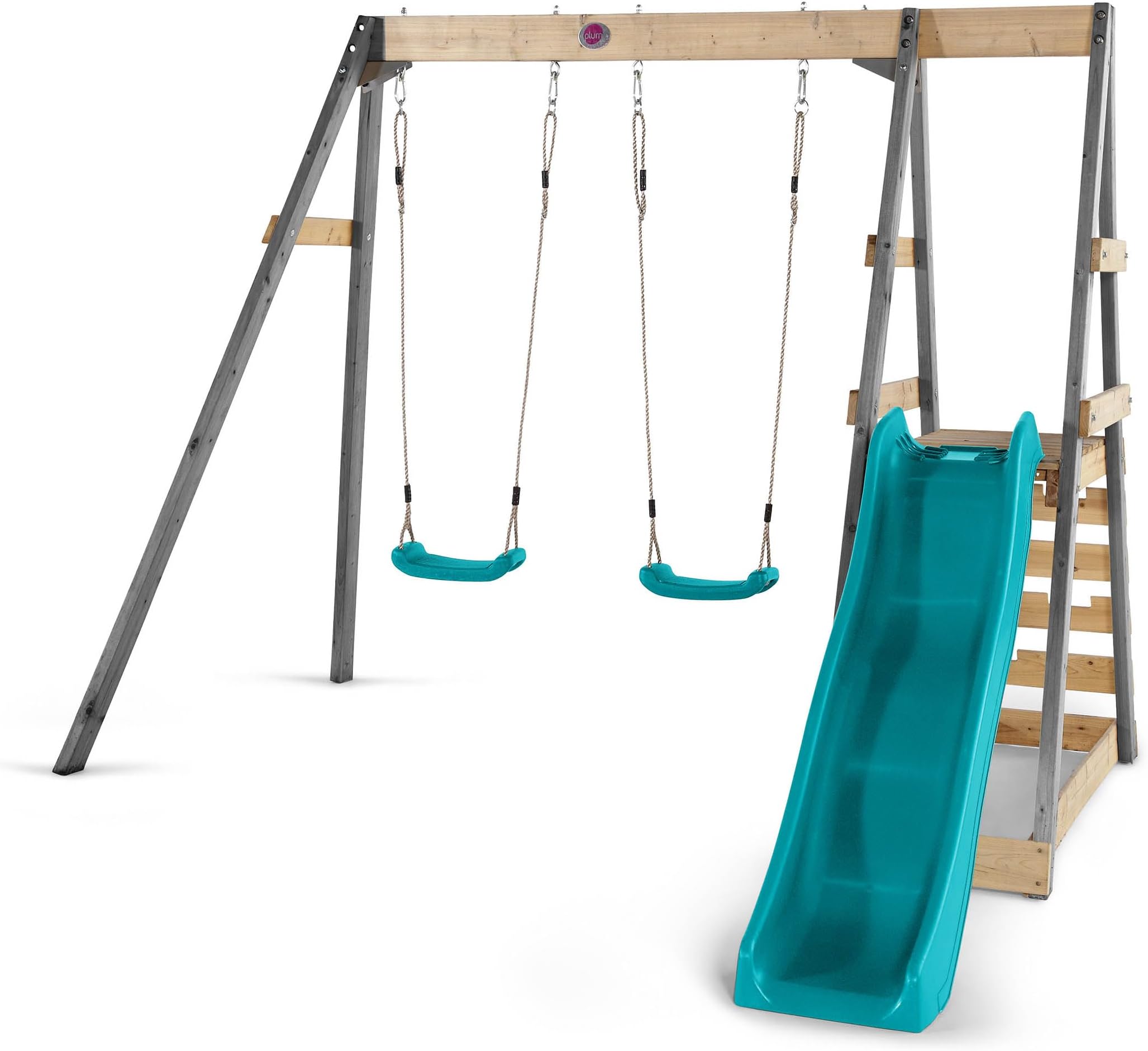 Plum Play Tamarin Wooden Swing Set & Jungle Gym with Slide : Amazon.com ...
