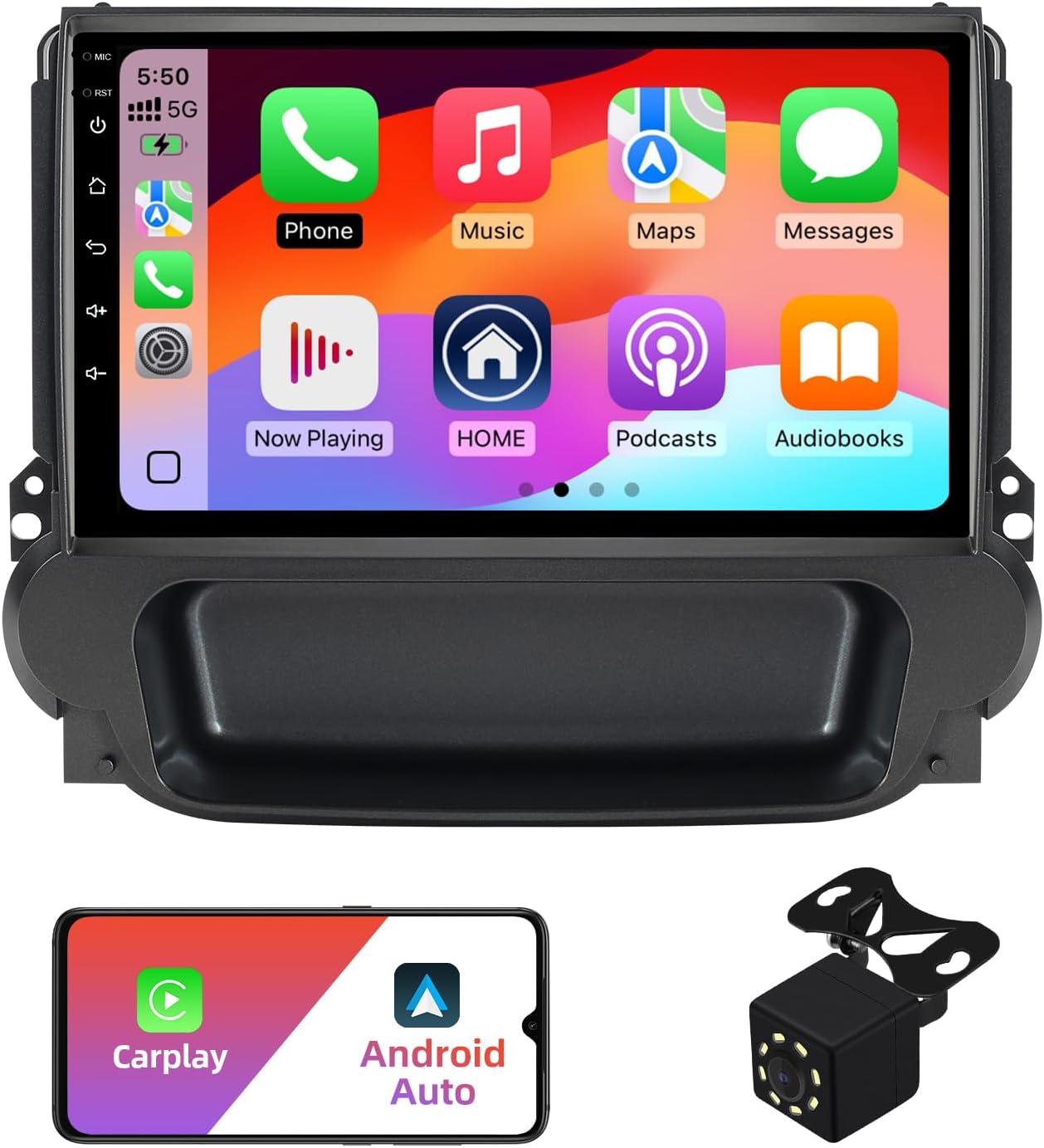 Amazon.com: 2+32G 9 Inch Android 12 Double Din Car Stereo for Chevrolet ...