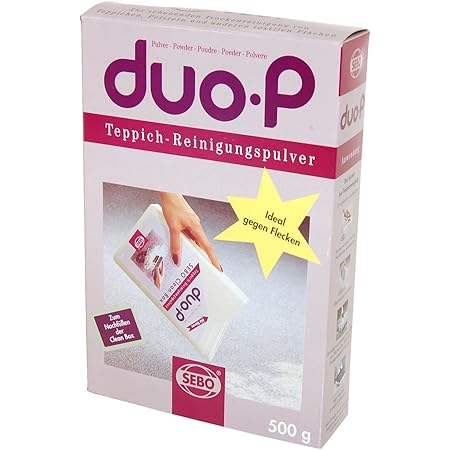 SEBO Genuine Duo P Clean Box Powder Refill Pack 500gm 3600E, : Amazon ...