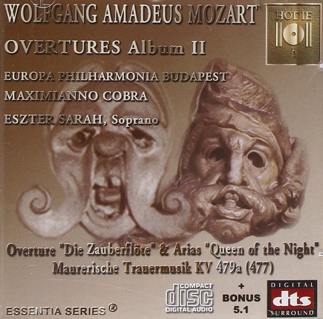 Mozart: Opera Overtures Album 2 : Cobra, Maximianno: Amazon.es: Libros