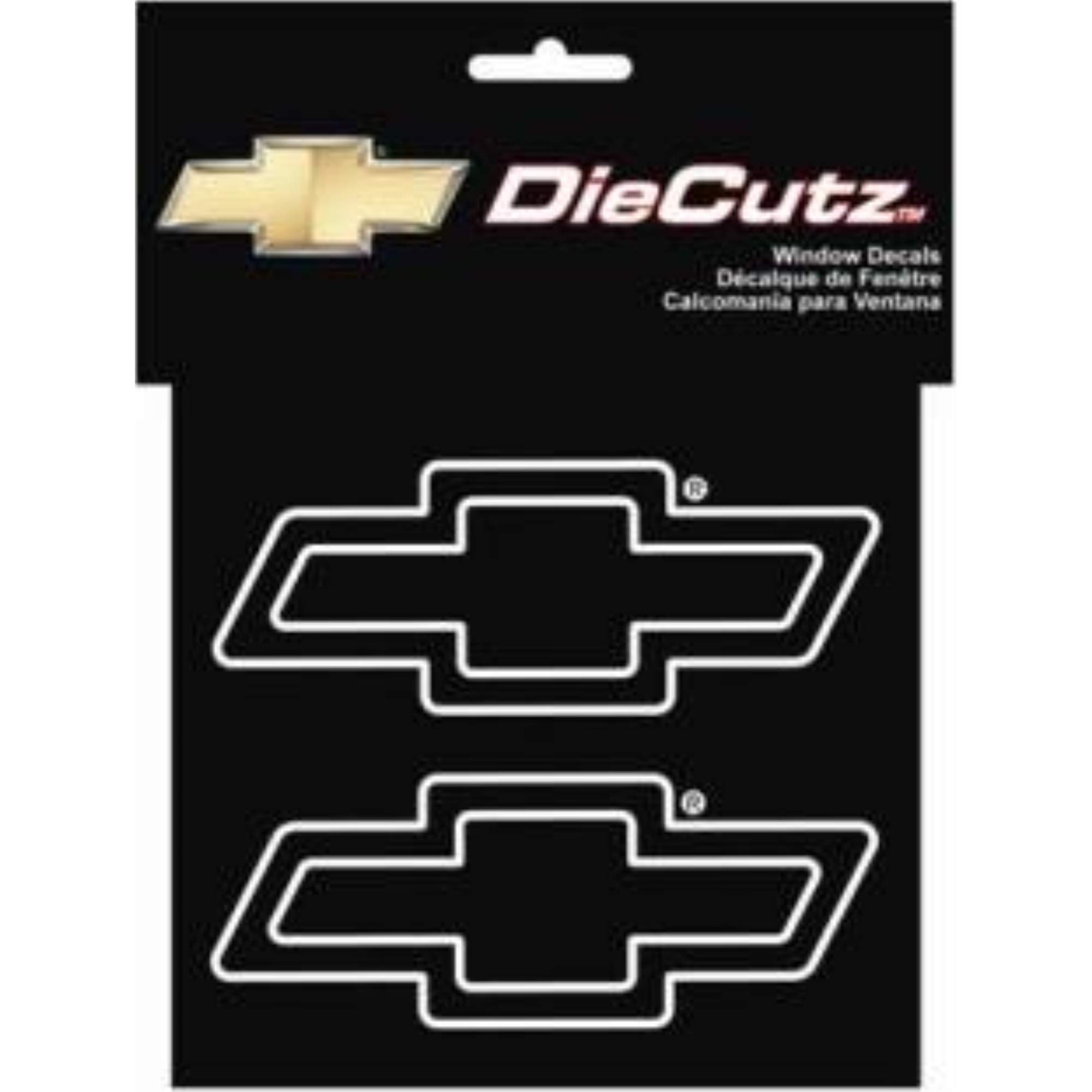 Amazon.com: Chroma 3621 Chevy Die Cutz-White Decal : Sports & Outdoors