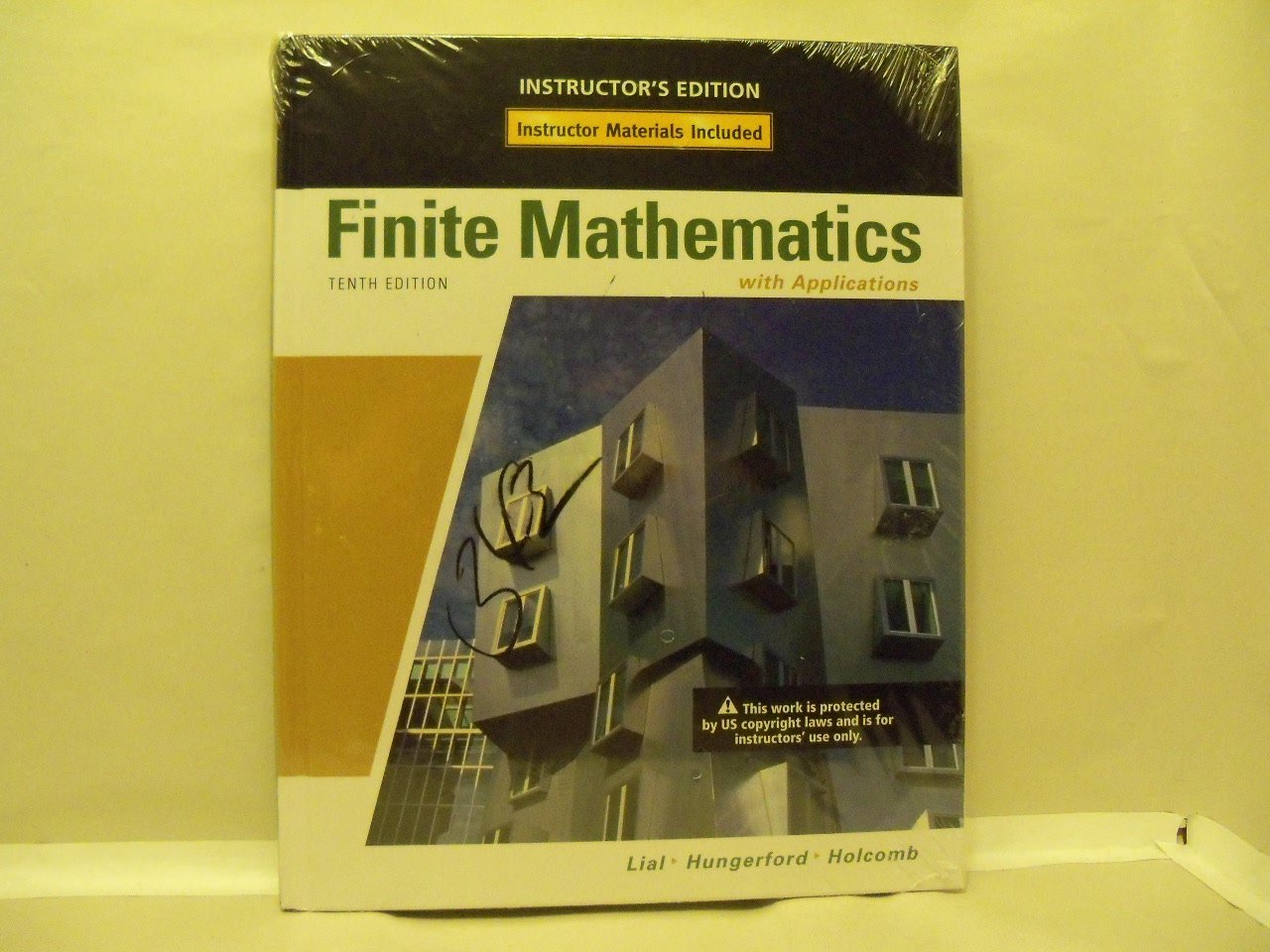 Finite Mathematics with Applications: Instructor's Edition: Margaret ...
