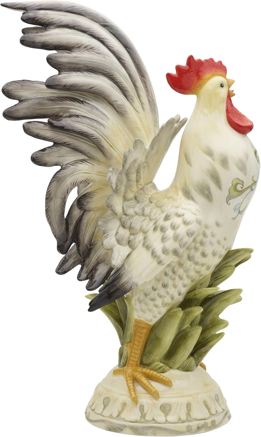Fitz and Floyd Lantana Ceramic Rooster Figurine, 20 Inch : Amazon.ca: Home