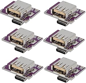 Amazon.com: 6pcs Type-C USB 5V 3.1A Boost Converter Step-Up Power Module IP5310 Mobile Power ...