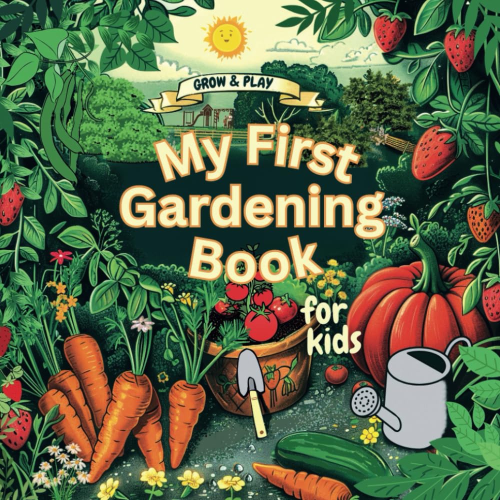My First Gardening Book - For Kids: Play and Grow, Create Your Own ...