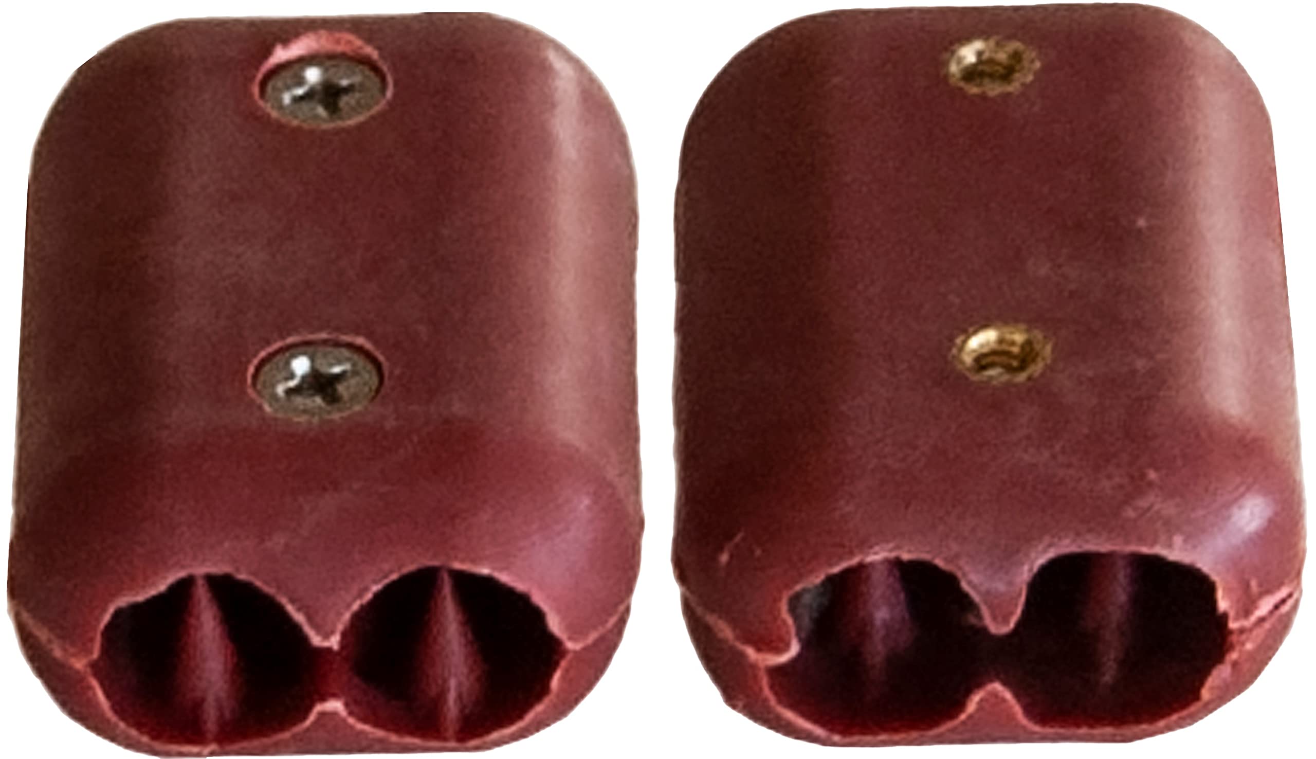 Amazon.com: 1/2 Inch Double OT Reusable Rope Clamp 2 - Pack (Red ...