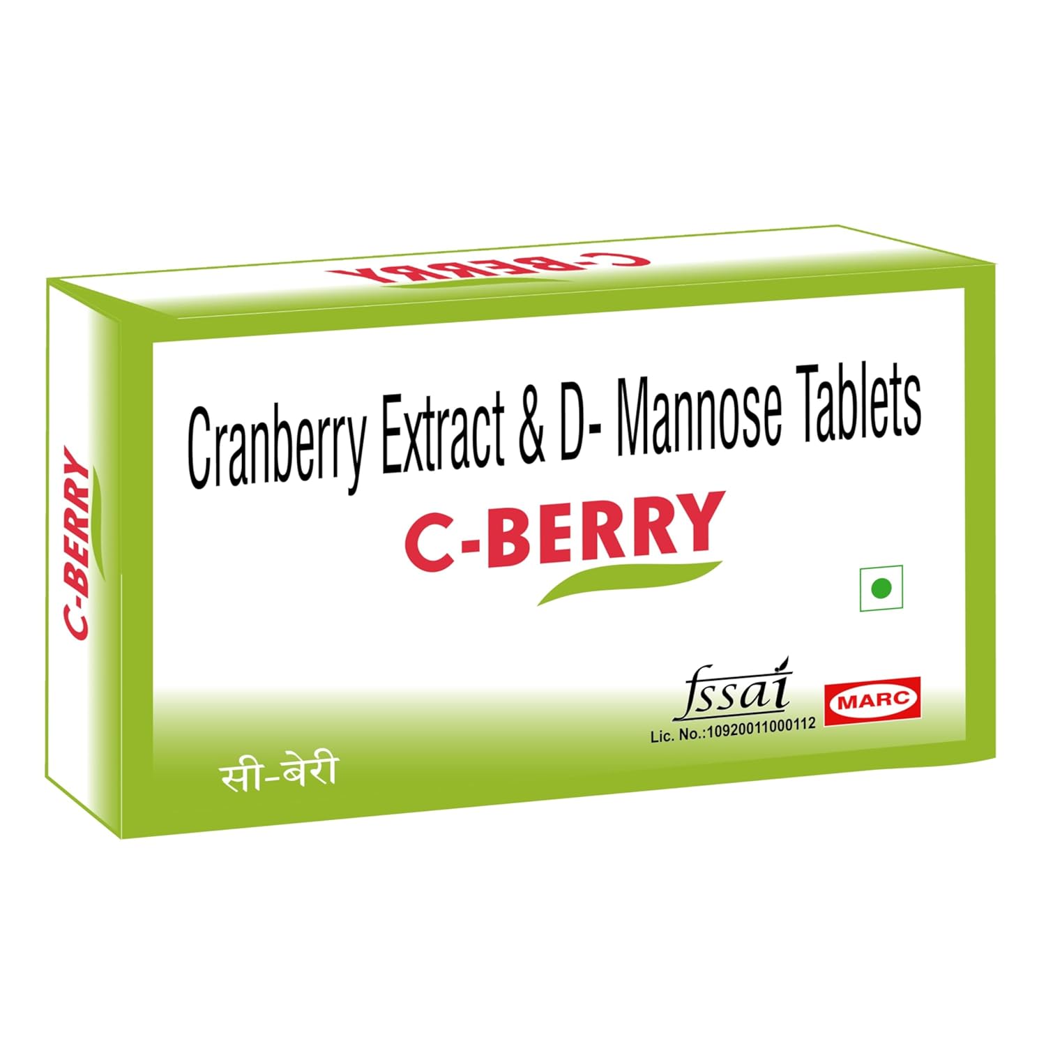 Buy MARC REAL GOLD C-Berry Tablet: Women's UTI Defense - Powerful ...