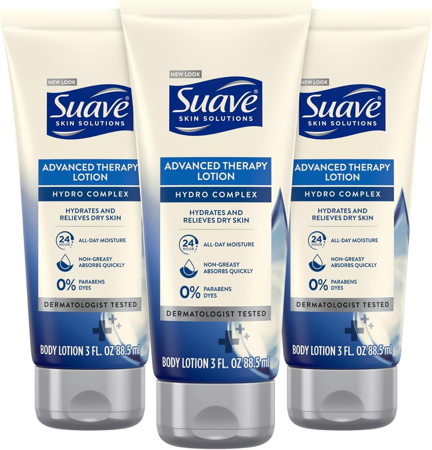 Amazon.com : Suave Lotion, Hydro Complex Advanced Therapy 3-Pack ...