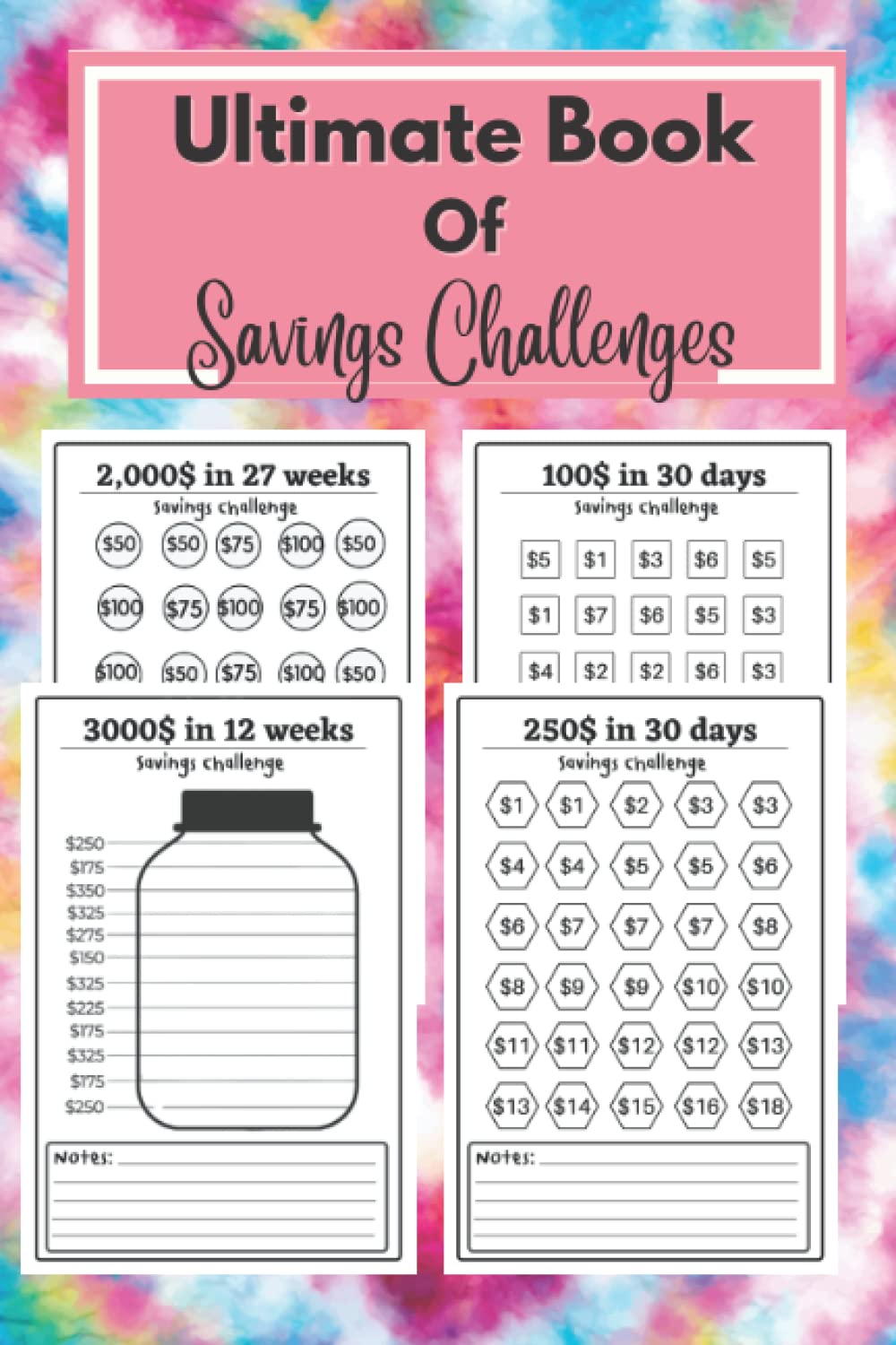 Ultimate Book of Savings Challenges: Easy And Fun Way To Save Money ...