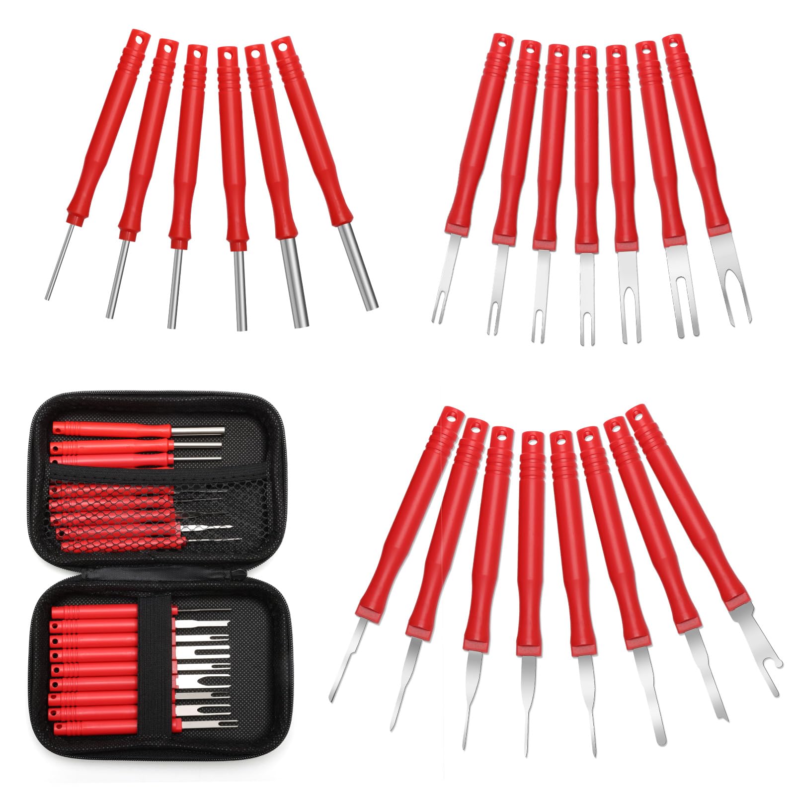 Buy 21 PC Terminal Pin Removal Tool Kit, Electrical Pin Removal Tool ...