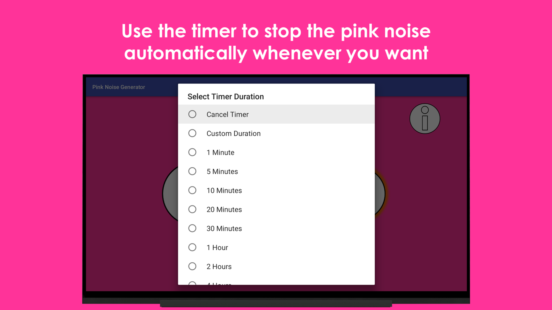 Pink Noise Generator - App on Amazon Appstore