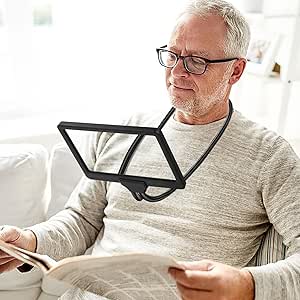 Amazon.com: NZQXJXZ 5X Magnifying Glass for Reading, Hand Free Large ...