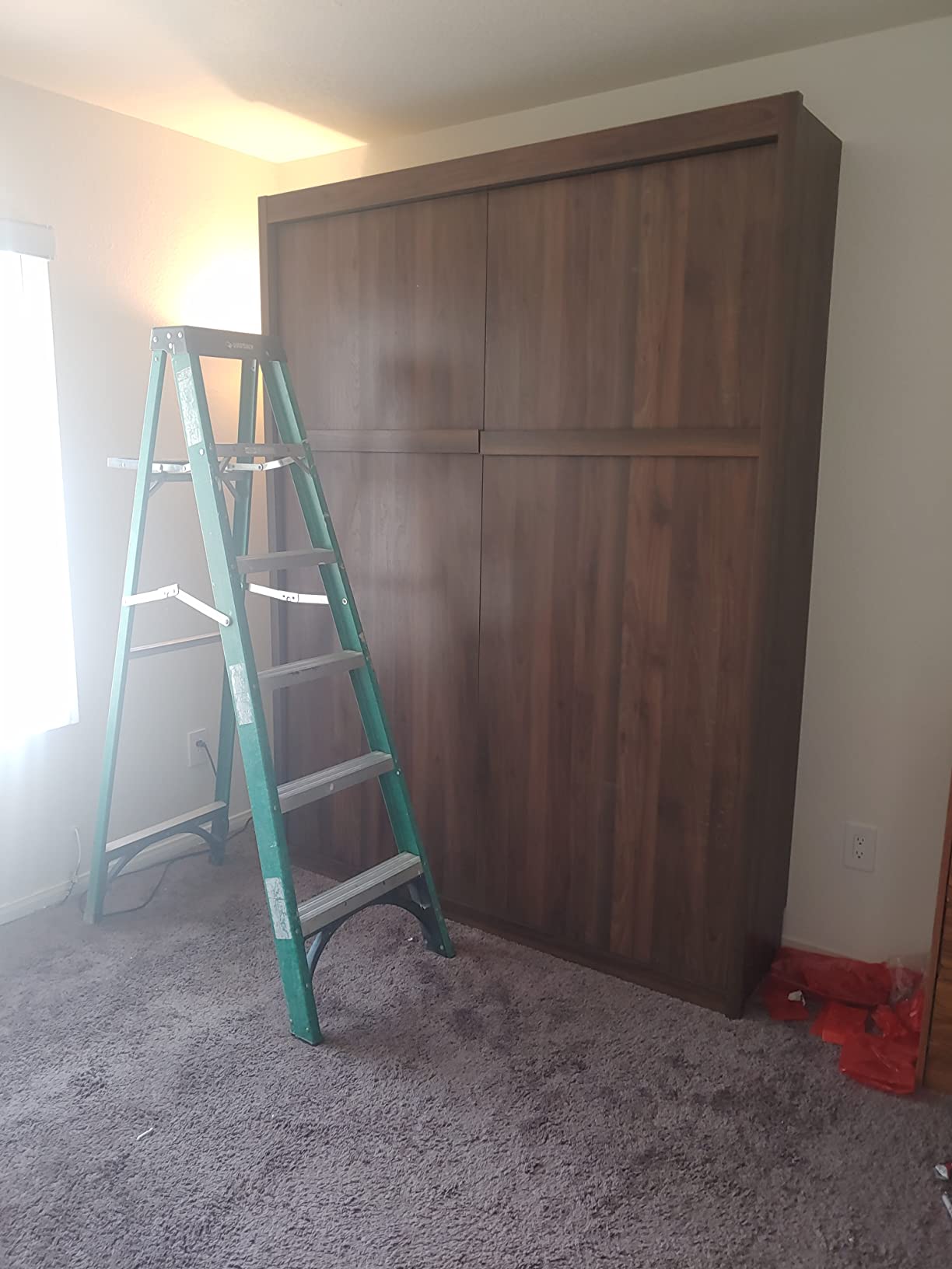 $70/mo - Finance Signature Sleep Queen Wall Bed in Black Oak | Buy Now ...