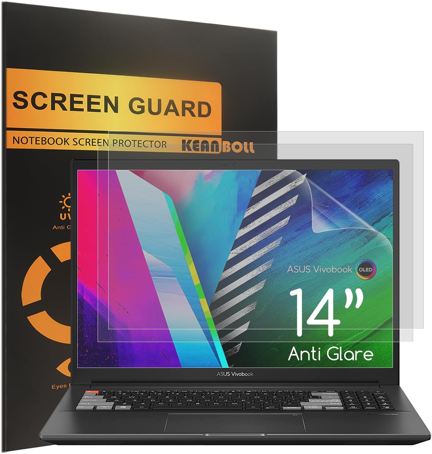 Amazon.com: 3 Pack Anti Glare Screen Protector for 2023 2022 ASUS ...